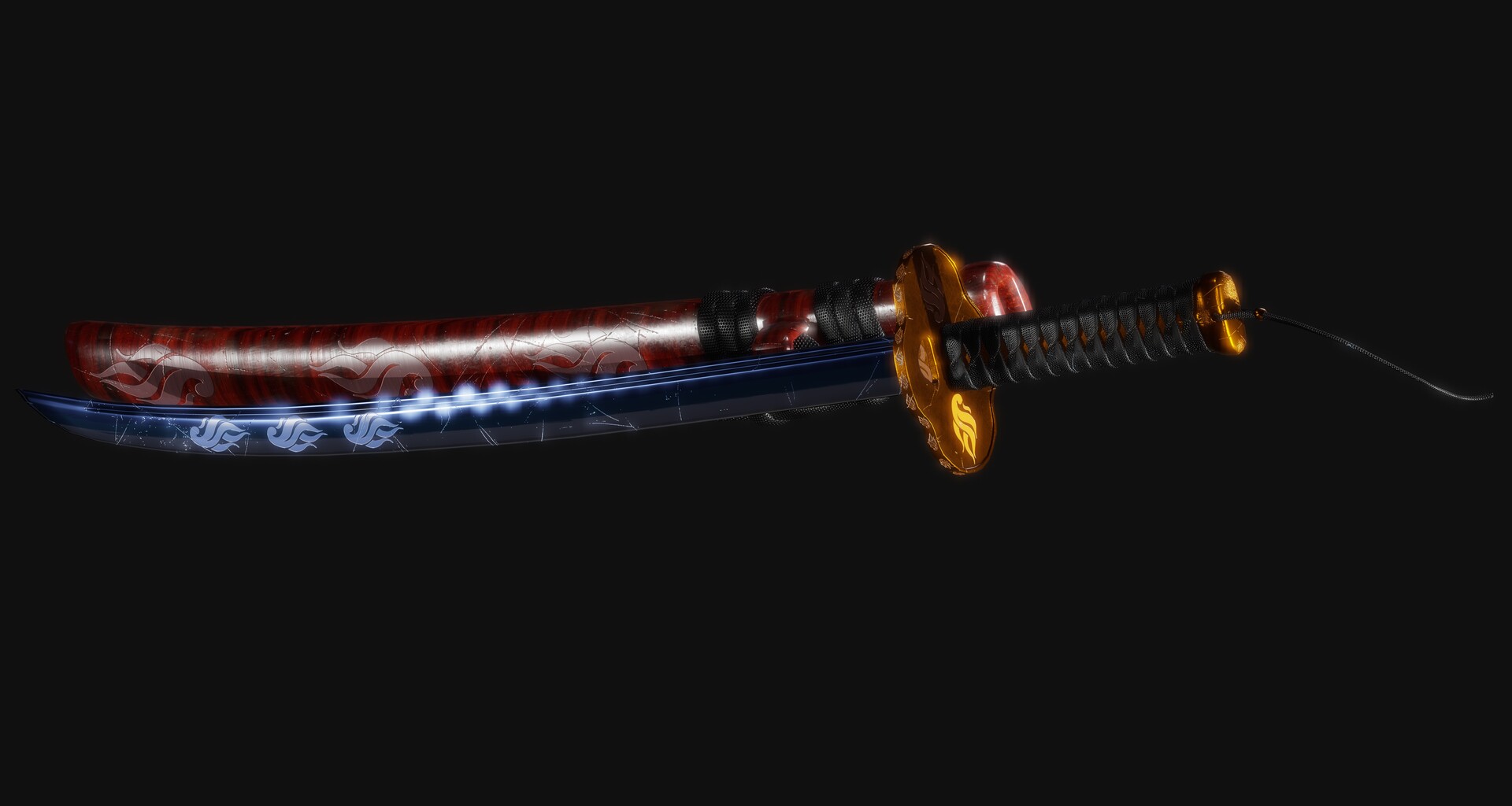 ArtStation - Storm Release :Lightning katana