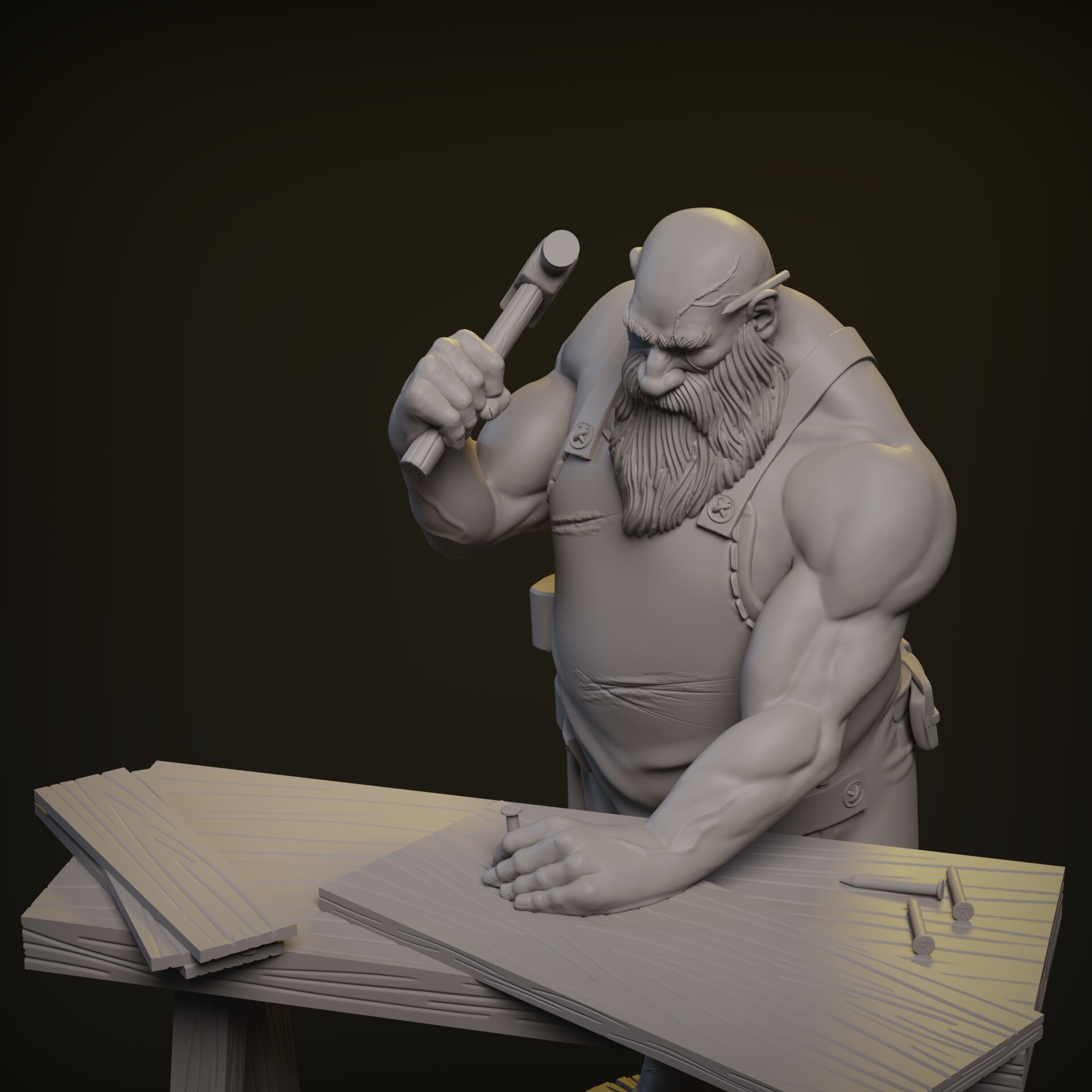 ArtStation - Dwarf Joiner