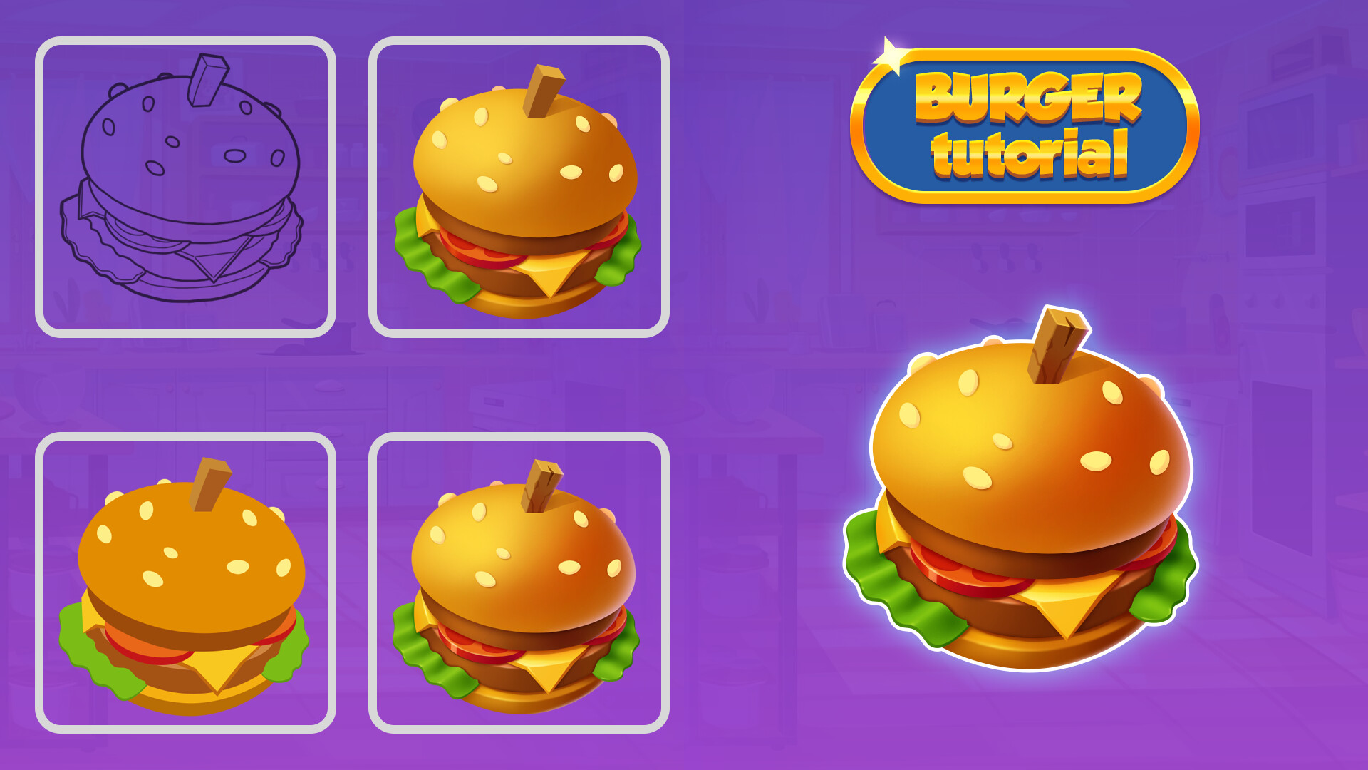 ArtStation - Burger tutorial