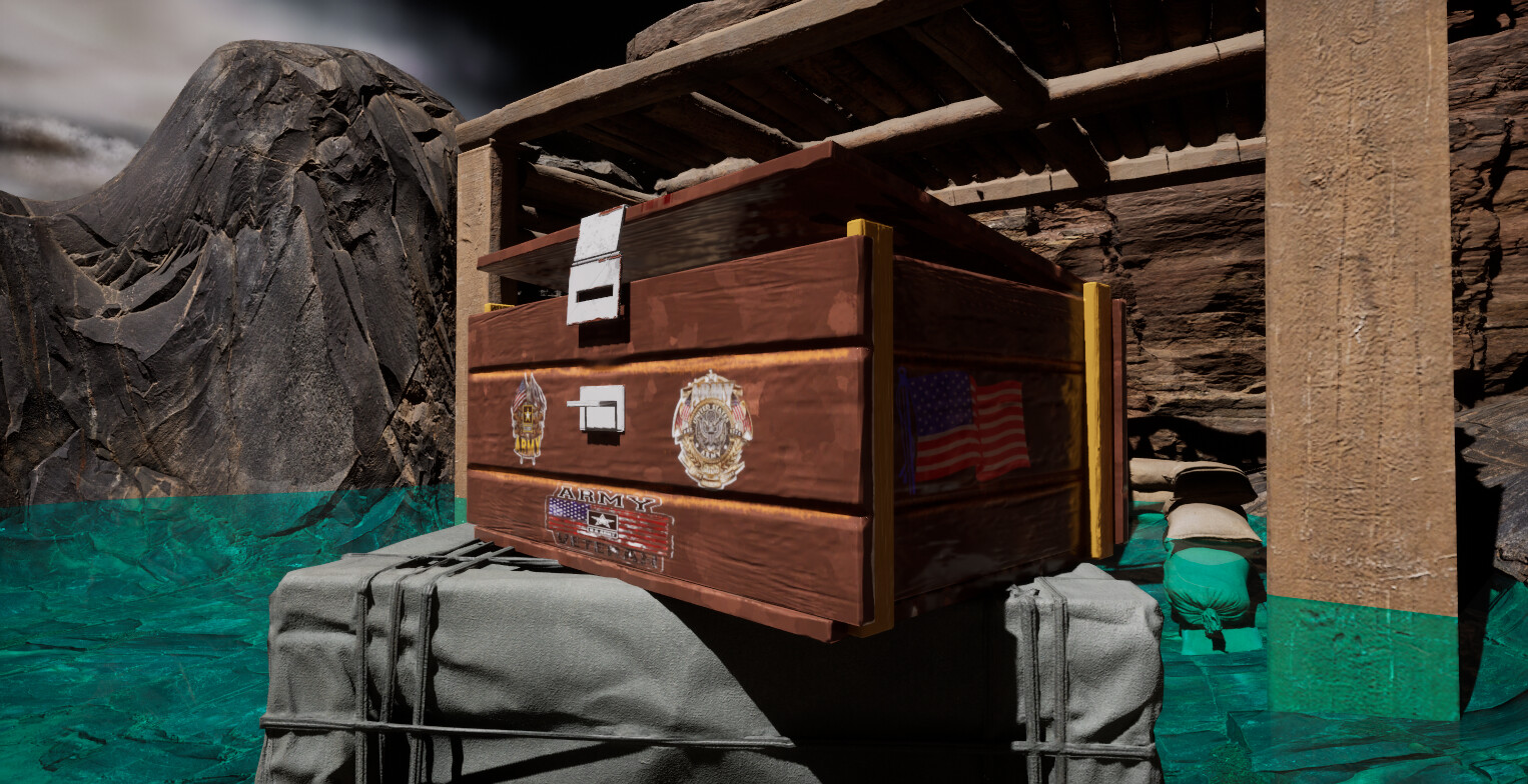 ArtStation - Military Crate