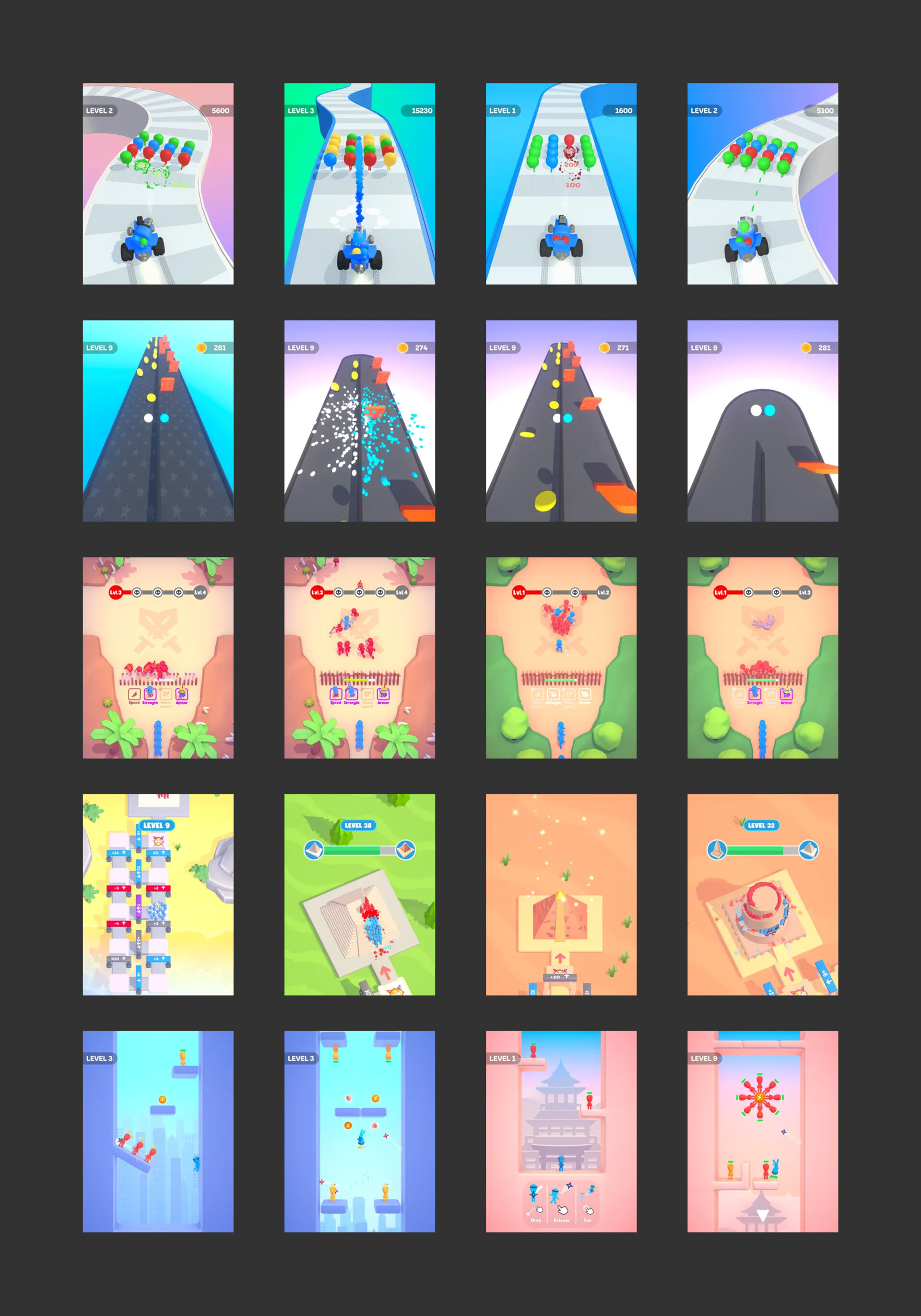 ArtStation - Some Hyper-Casual Games