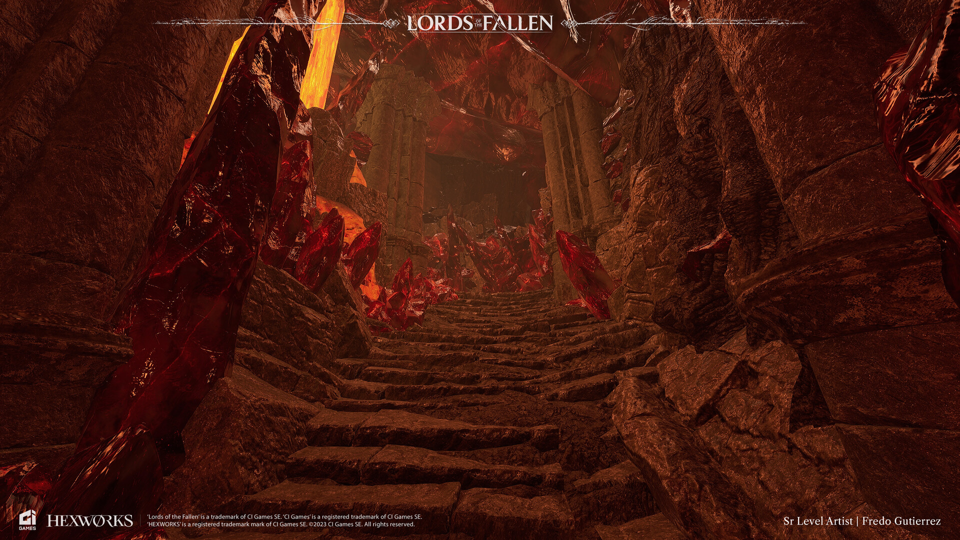 Fredo Gutierrez - Lords Of The Fallen -Queen´s Donjon Crystals Area