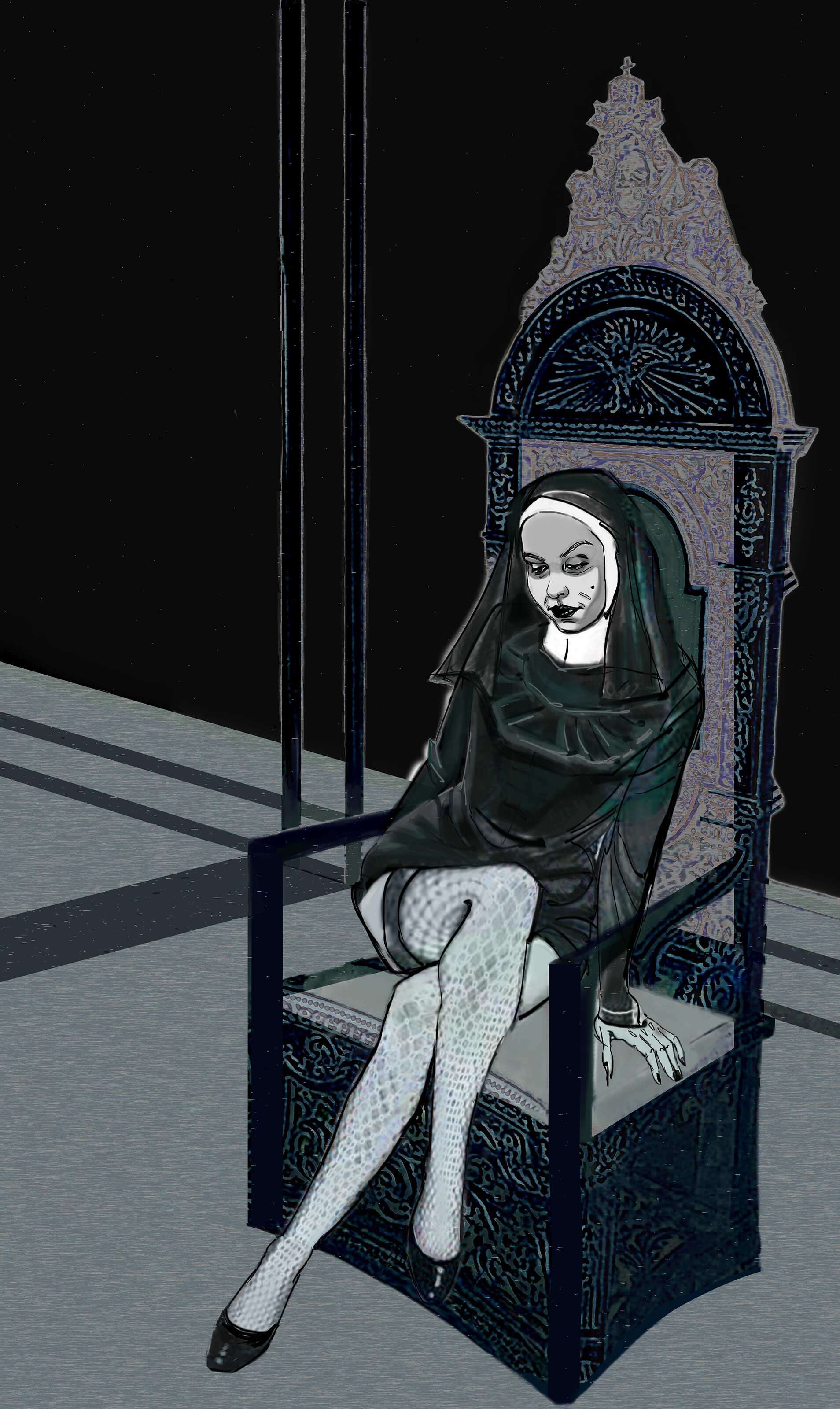 ArtStation - Nun, Character Design