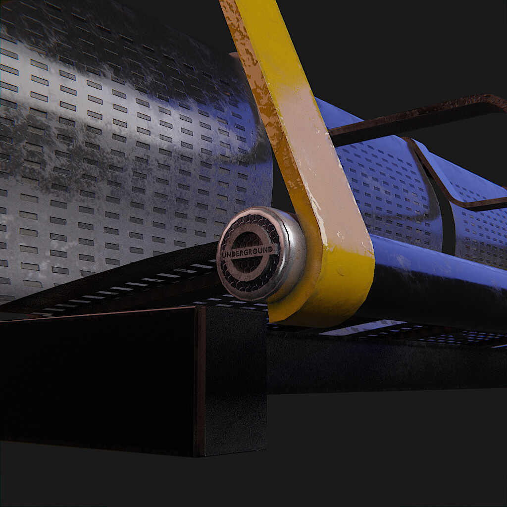 Alex Cruz - London Underground Station - Unreal Engine 5