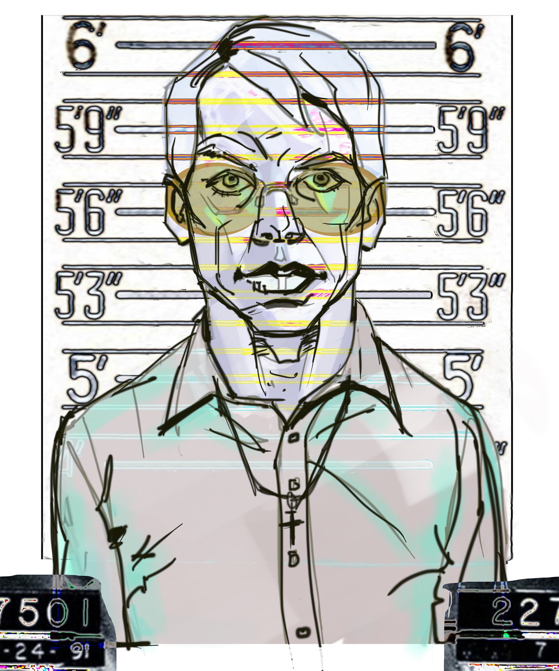 ArtStation - Psycho, Character illustration