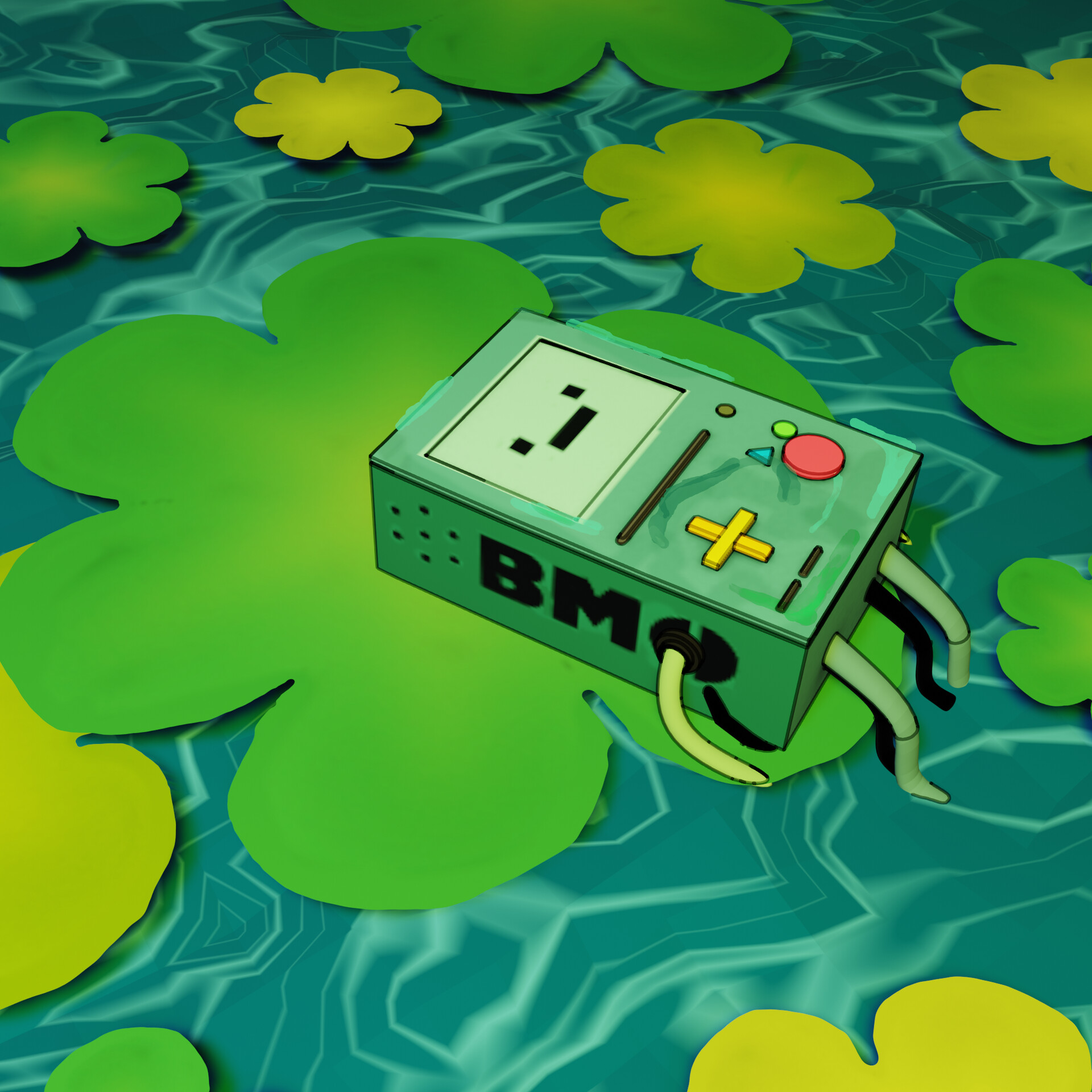 ArtStation - BMO (cartoon)