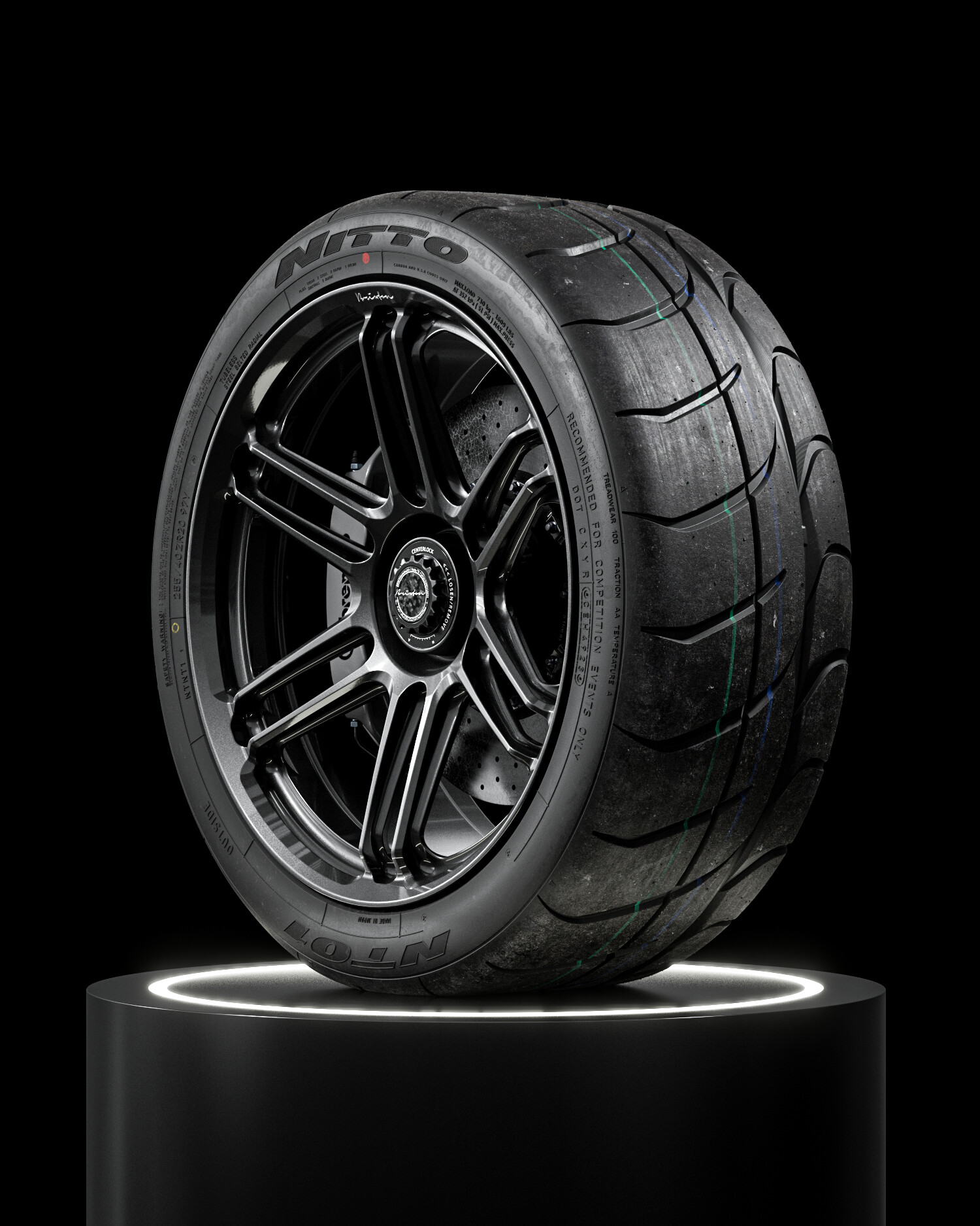 ArtStation - NITTO® NT01® • 255/40 ZR20 (97Y) XL • 100/AA/A (Real World ...
