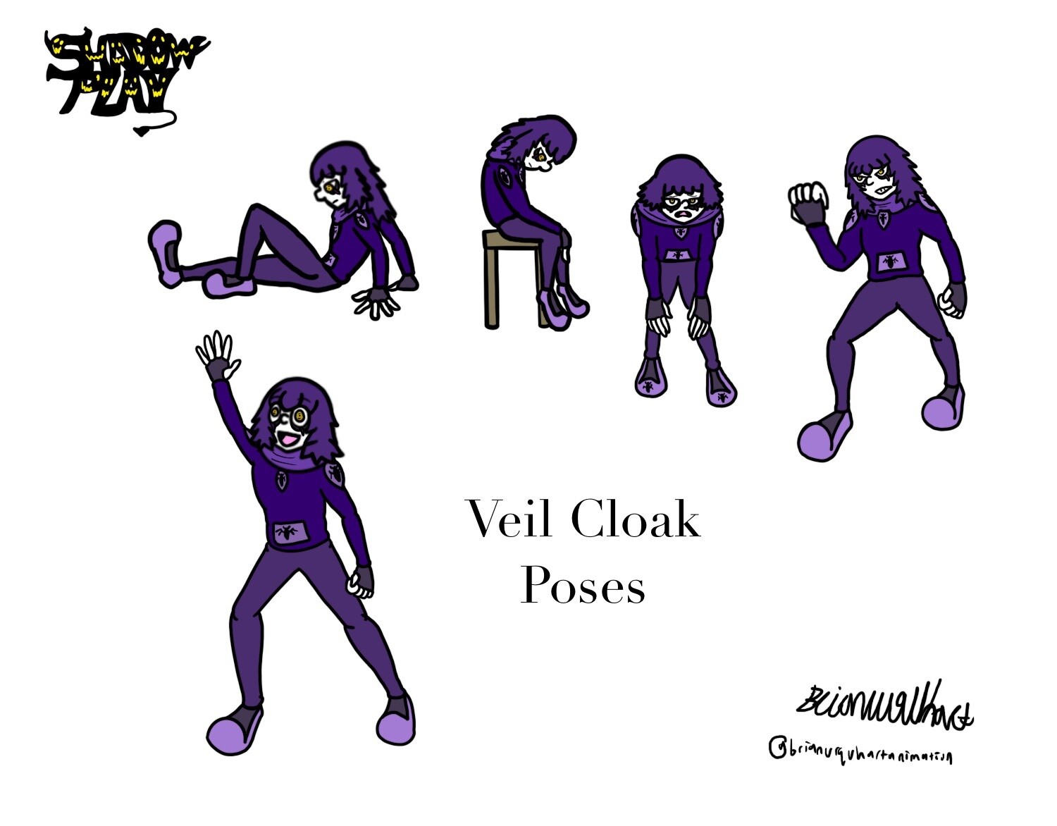 Brian Urquhart - Shadow Play Character Poses 01