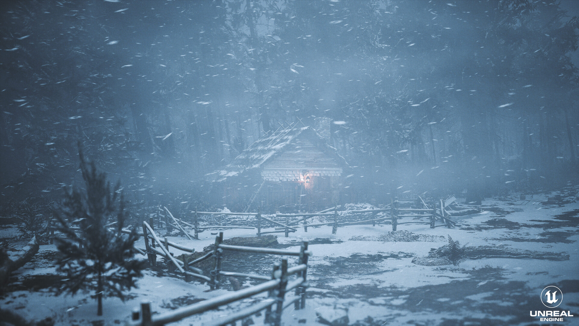 Pasquale Scionti - Winter with Sky Creator Unreal Engine 5.2 Lumen ...