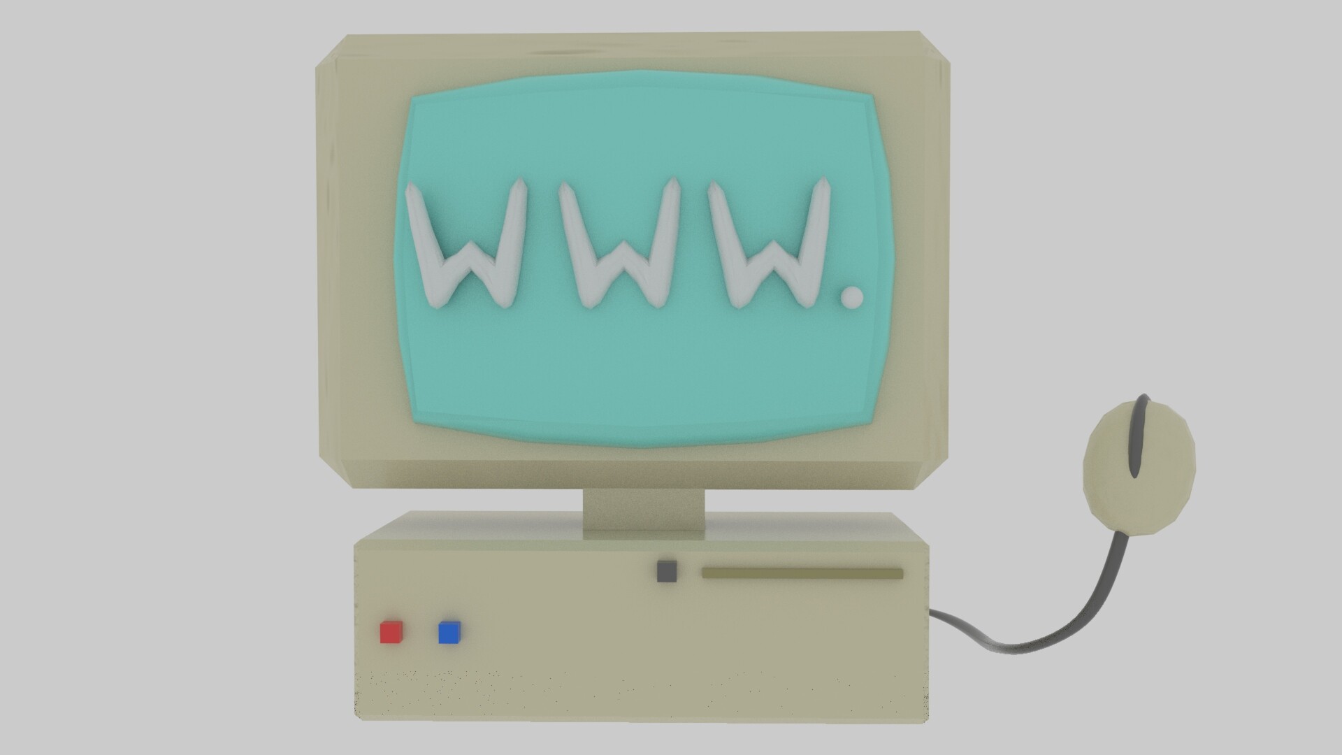 ArtStation - simple computer (repost)