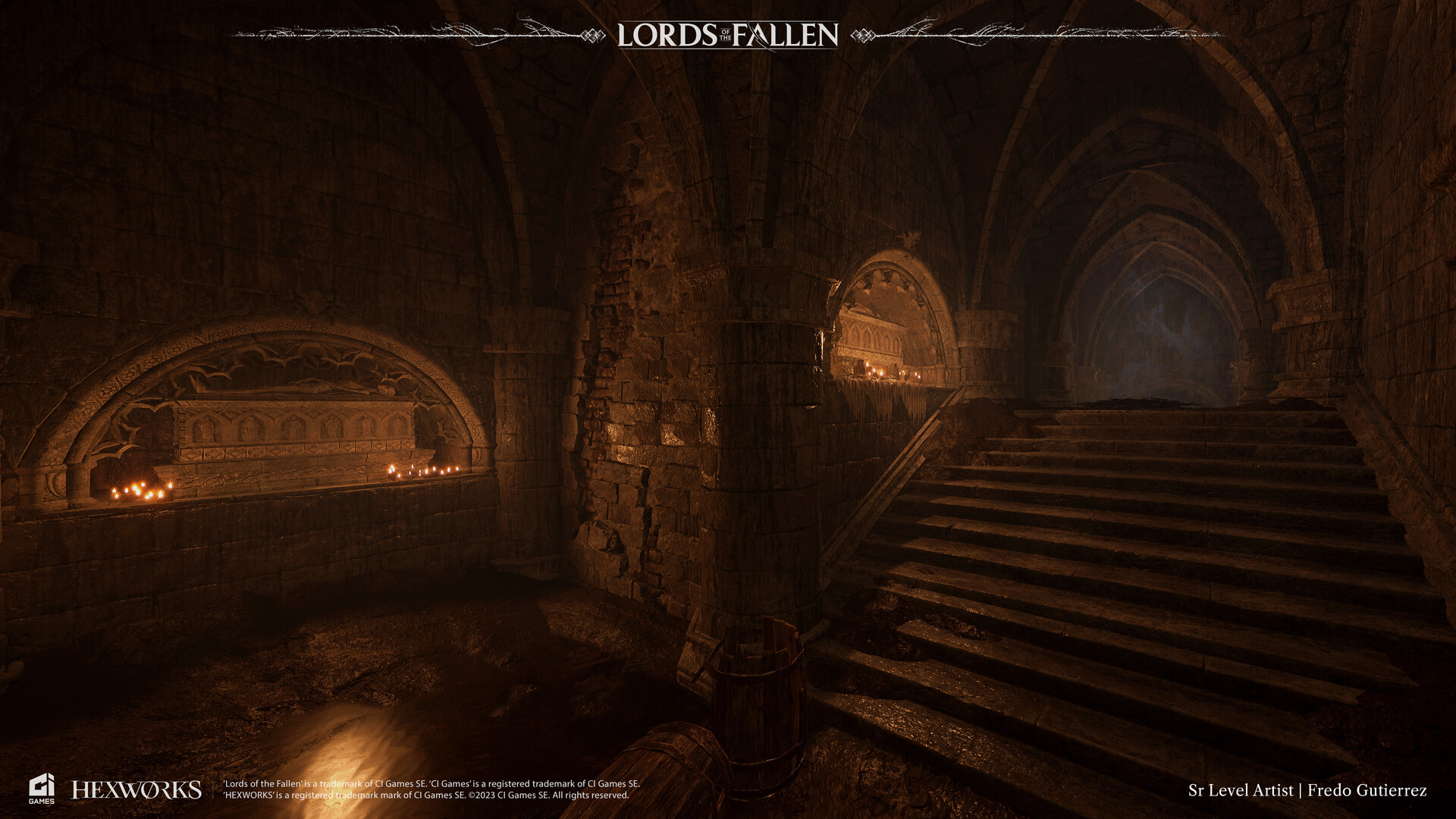 Fredo Gutierrez - Lords Of The Fallen - Queen´s Donjon Castle Basement