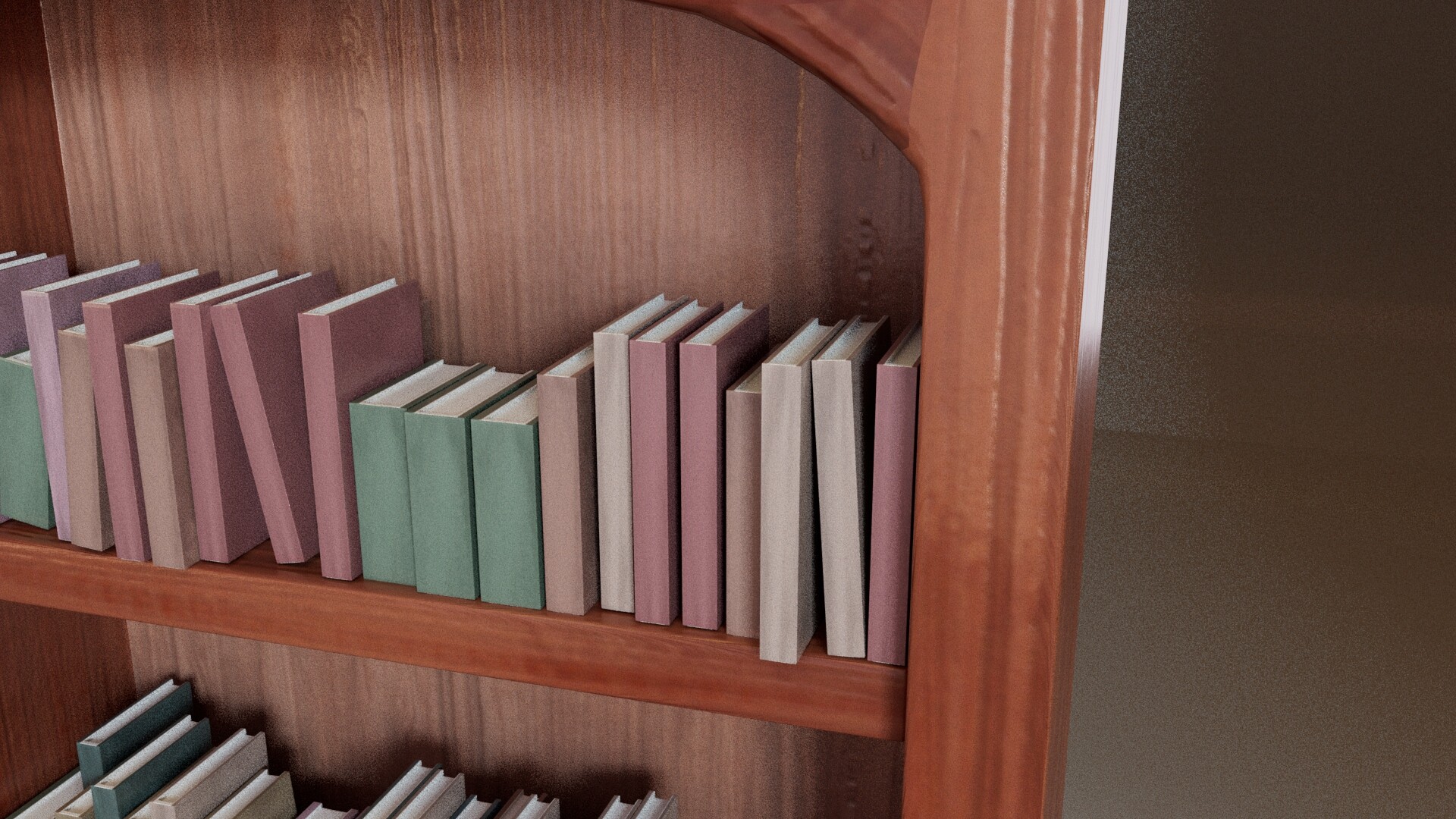 ArtStation - Bookshelf