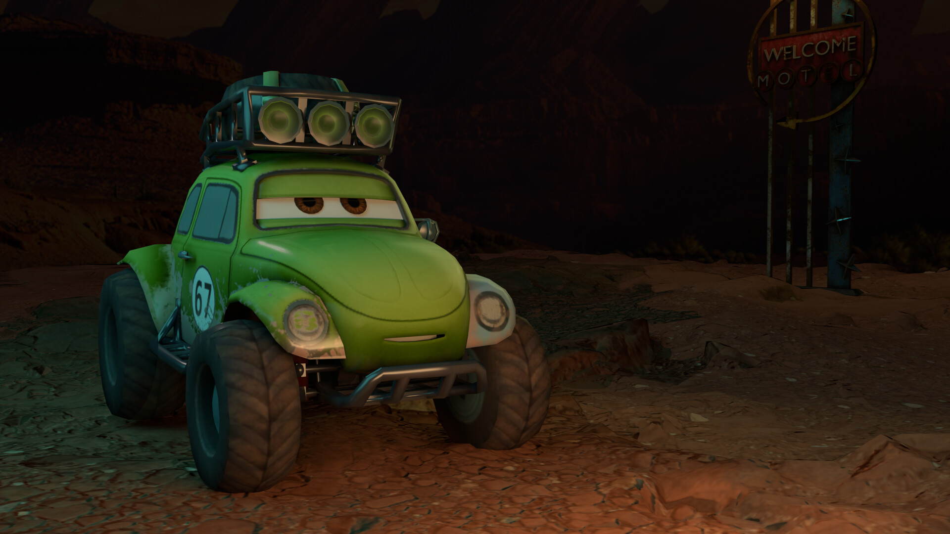 ArtStation - Disney Pixar's Shifty Sidewinder