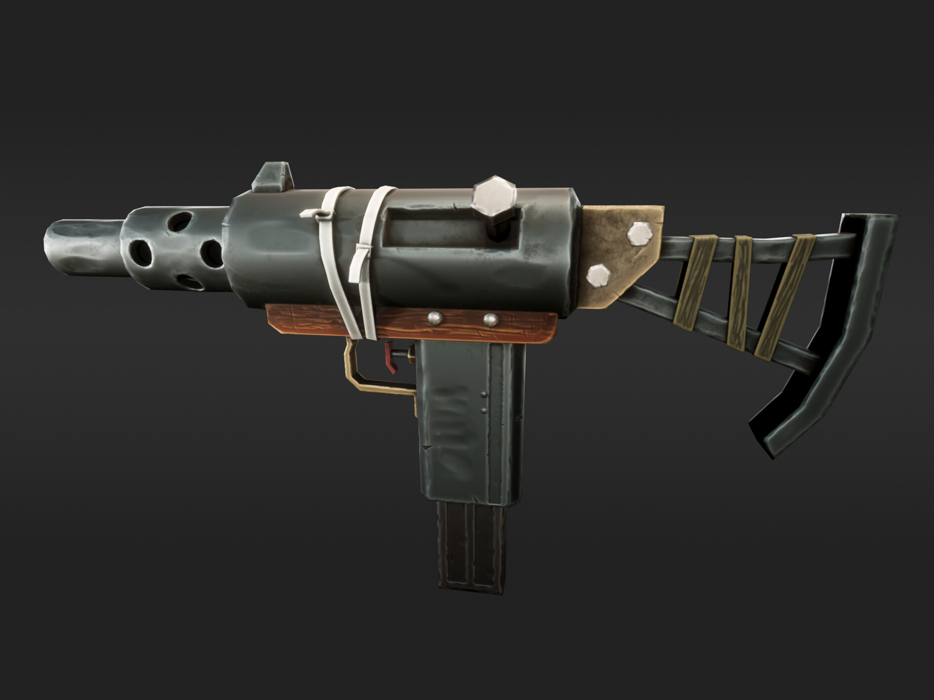 Nathanael Julian - "The Scrapper" Self Crafted SMG