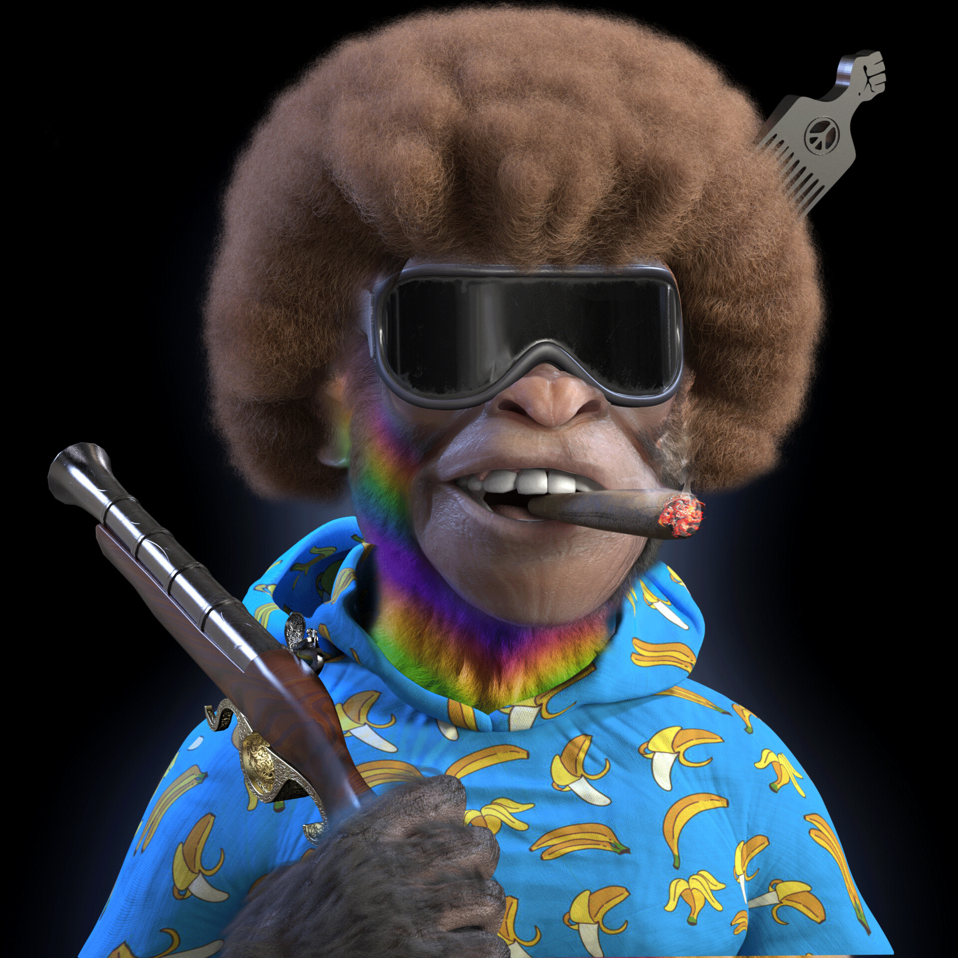 ArtStation - Pirate Apes