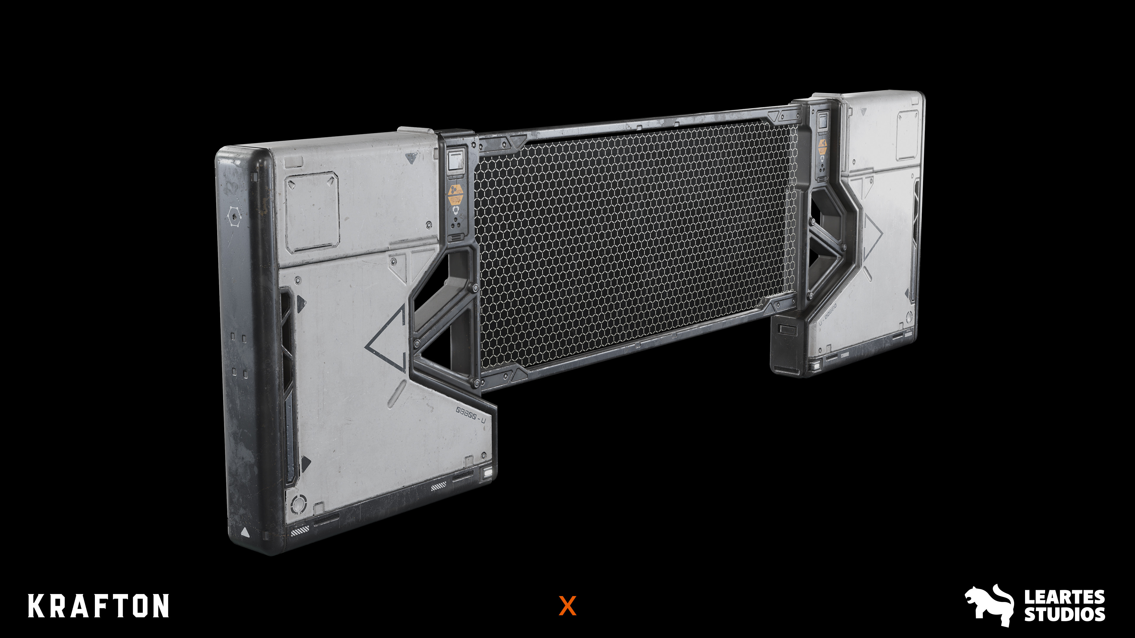 Leartes Studios - Sci-Fi Fence 01 / Krafton