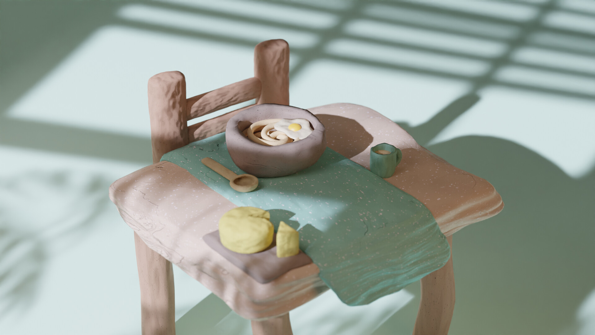 ArtStation - 3D clay model