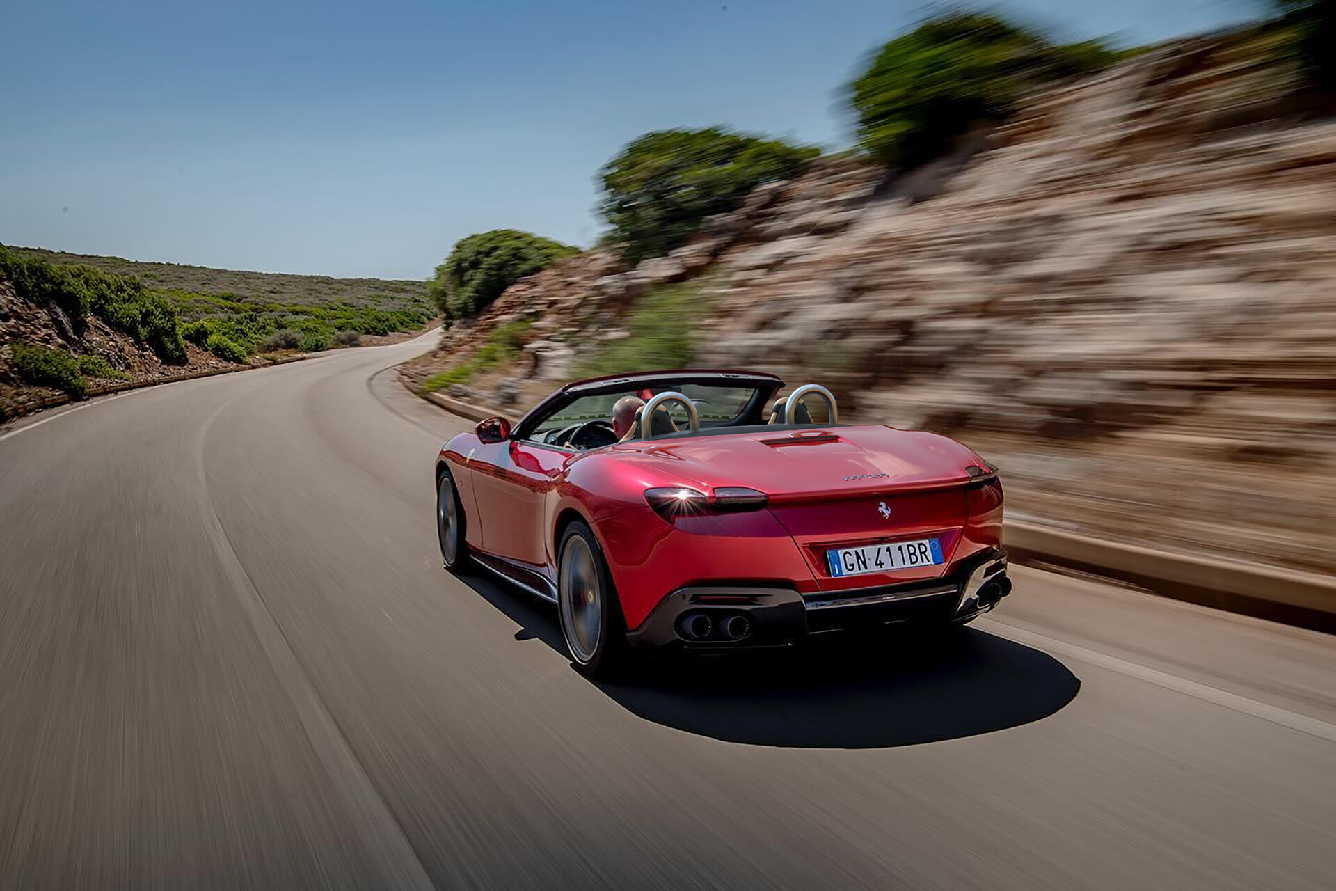 ArtStation - Ferrari Roma Spider roof redesign