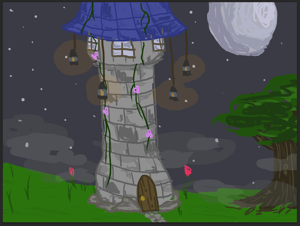 ArtStation - Wizard Tower - Hero Asset