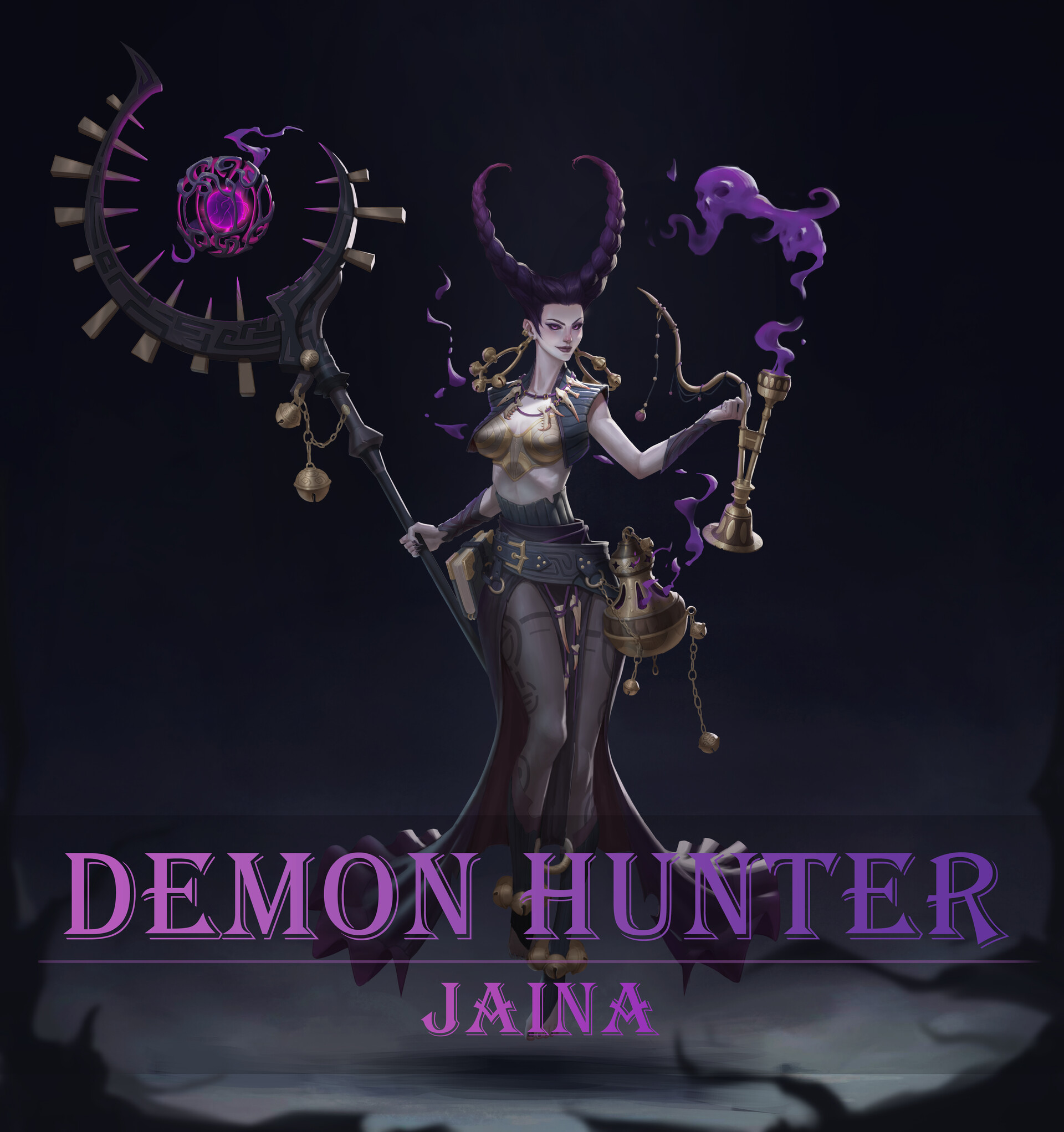 ArtStation - Demon Hunter