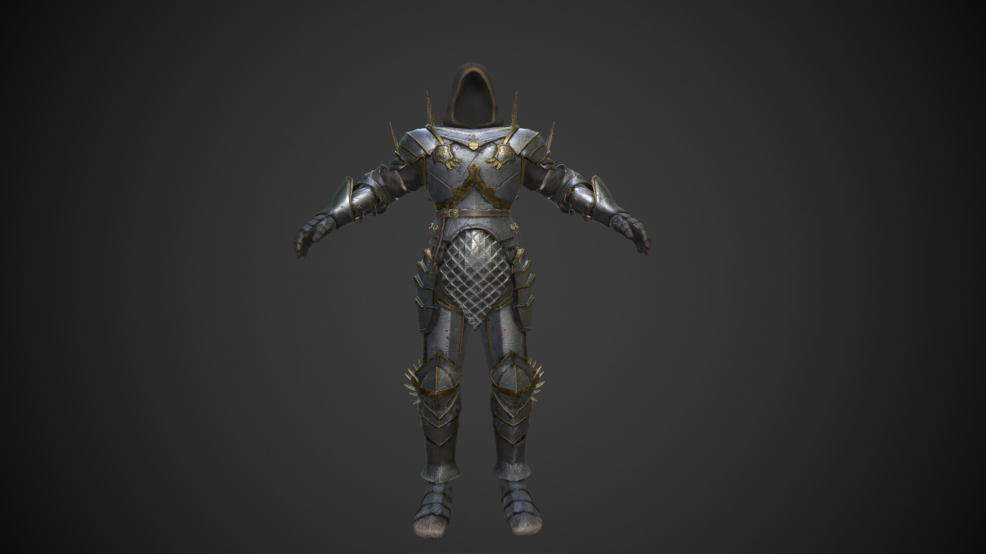 ArtStation - Diablo Hadriel modeling (armor)