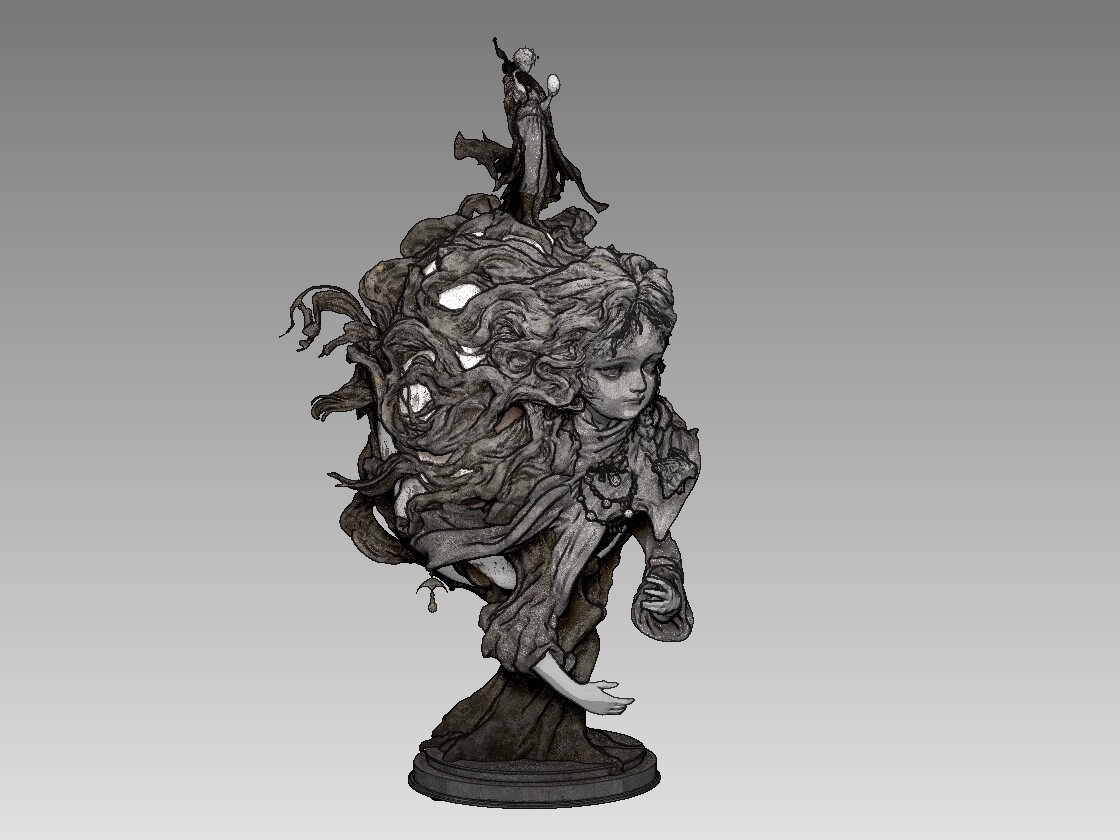 Entei Ryu - angel's egg sculpture