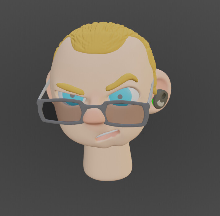 ArtStation - Stylized Character Head