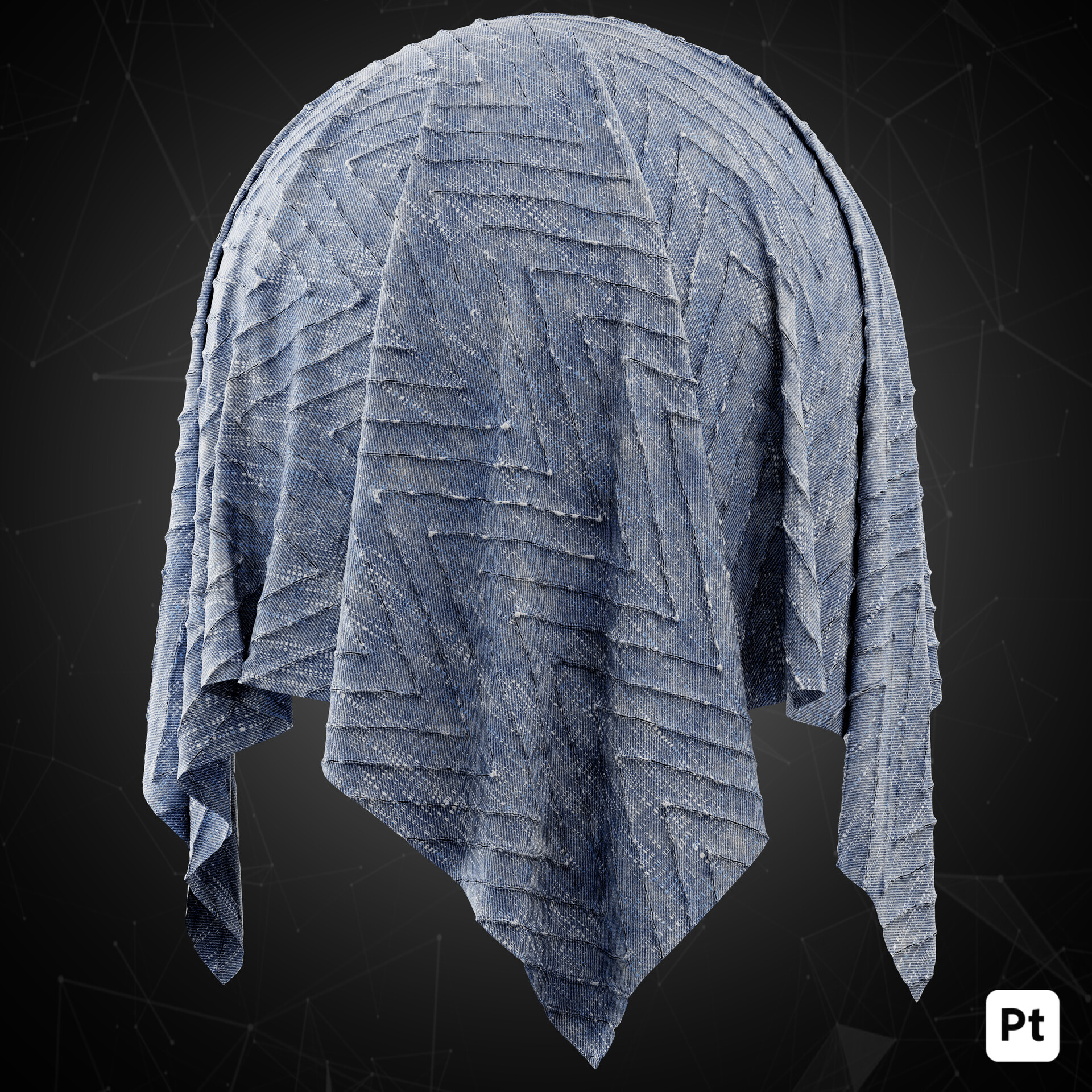 hossein-hamidi - 30 Denim Fabric Smart Materials For Substance Painter ...