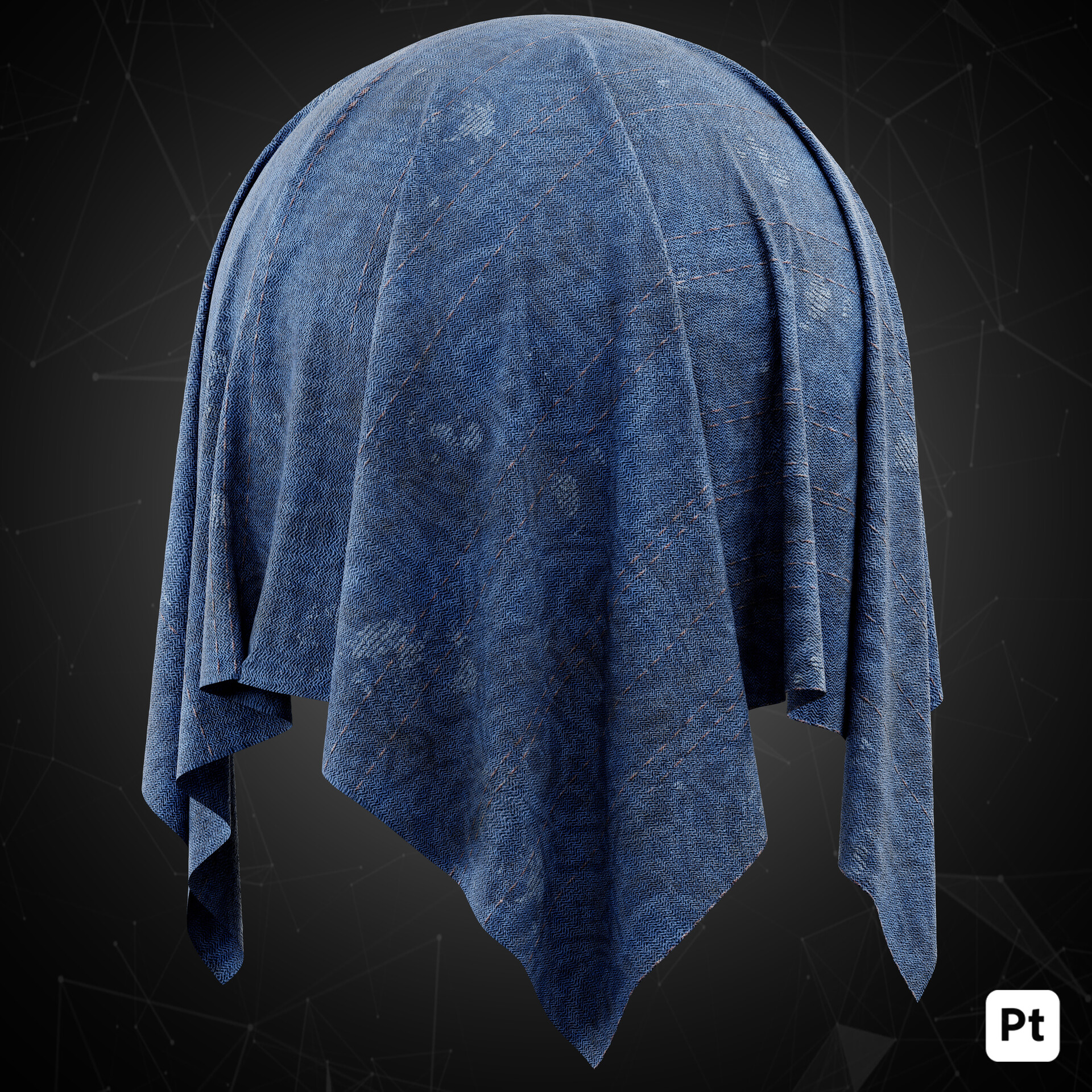 hossein-hamidi - 30 Denim Fabric Smart Materials For Substance Painter ...