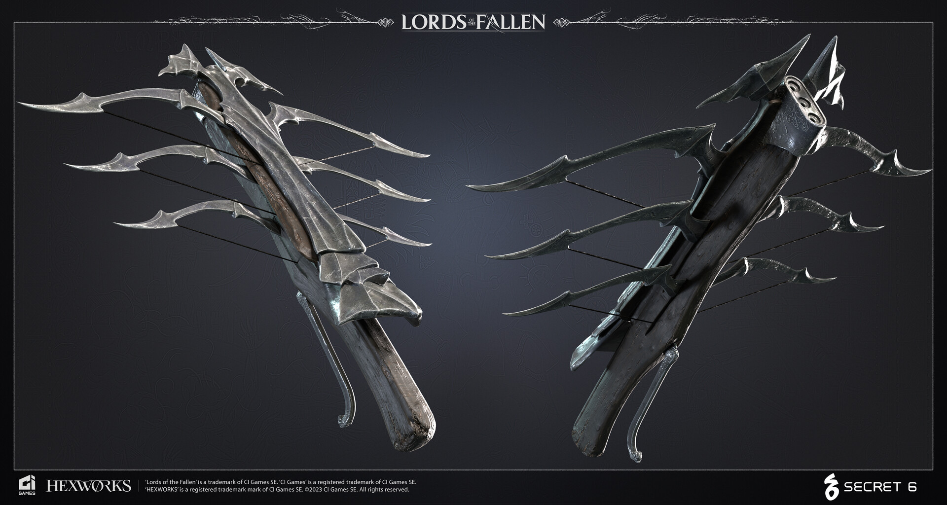 Victor M. Perez - The Lords Of The Fallen - The Harrower dervla´s crossbow