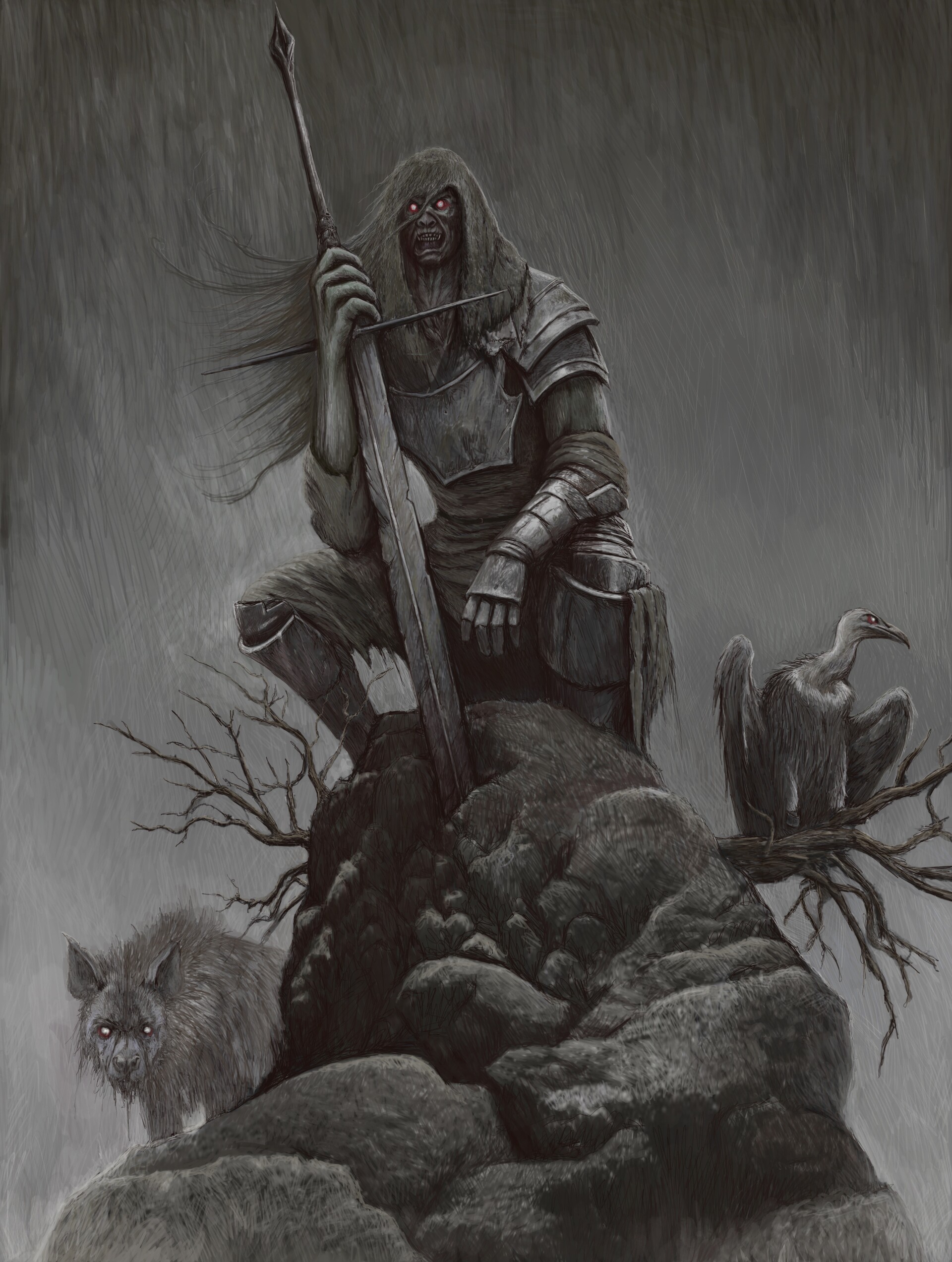 ArtStation - Half orc warrior