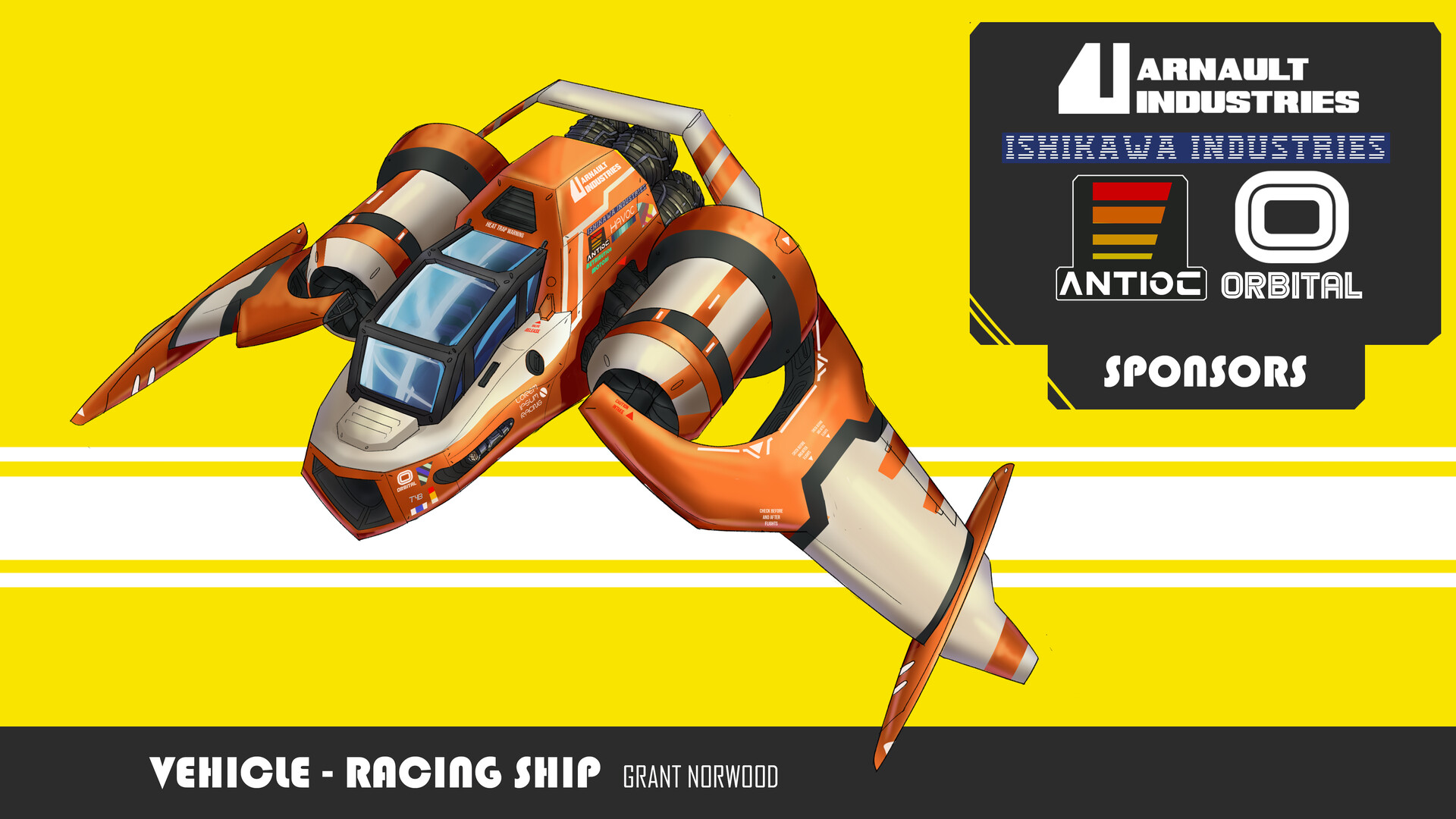 ArtStation - Racing Ship