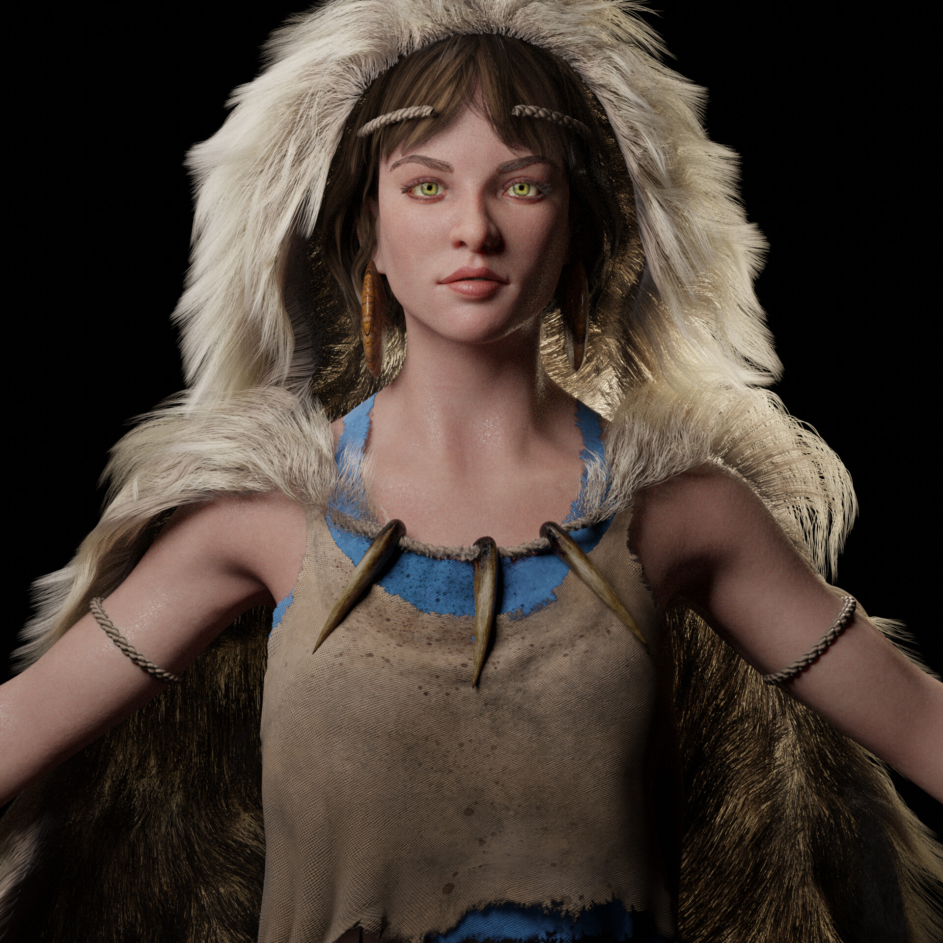 ArtStation - Princess San WIP