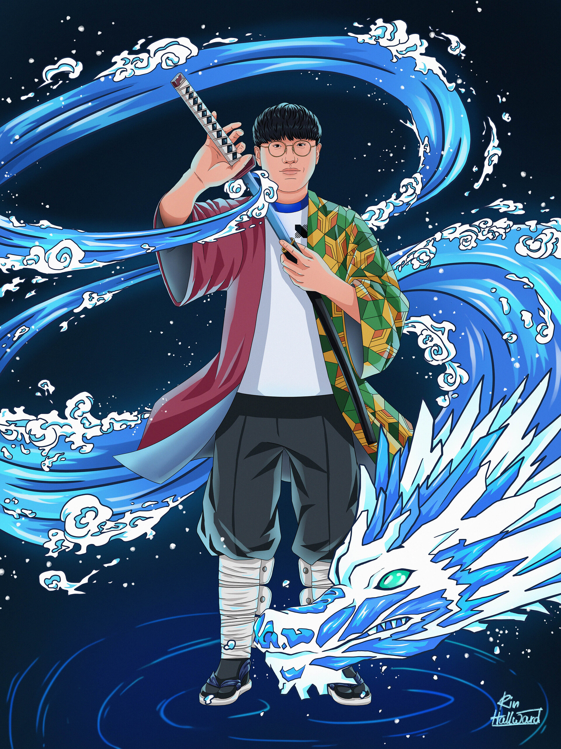 ArtStation - Valorant X Demon Slayer ft. Buzz