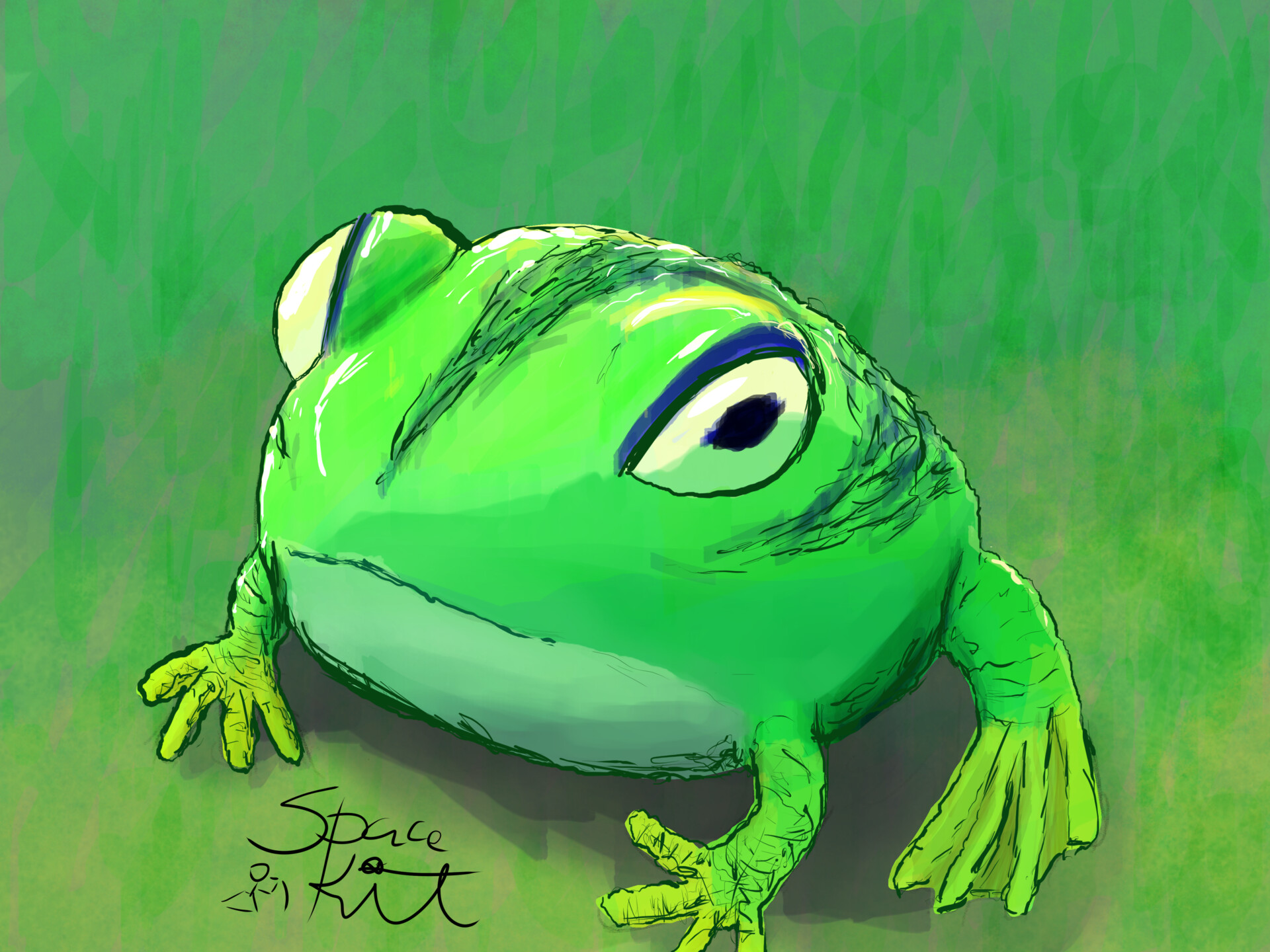 Artstation Toad