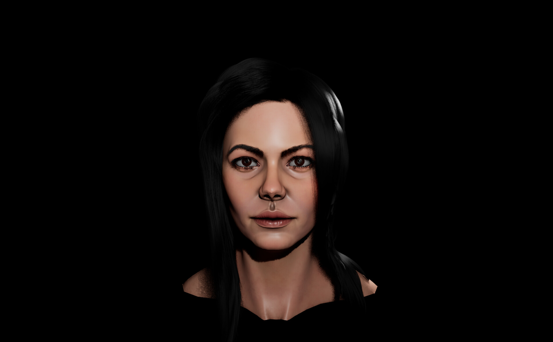 Ouail - Female Head Practice.