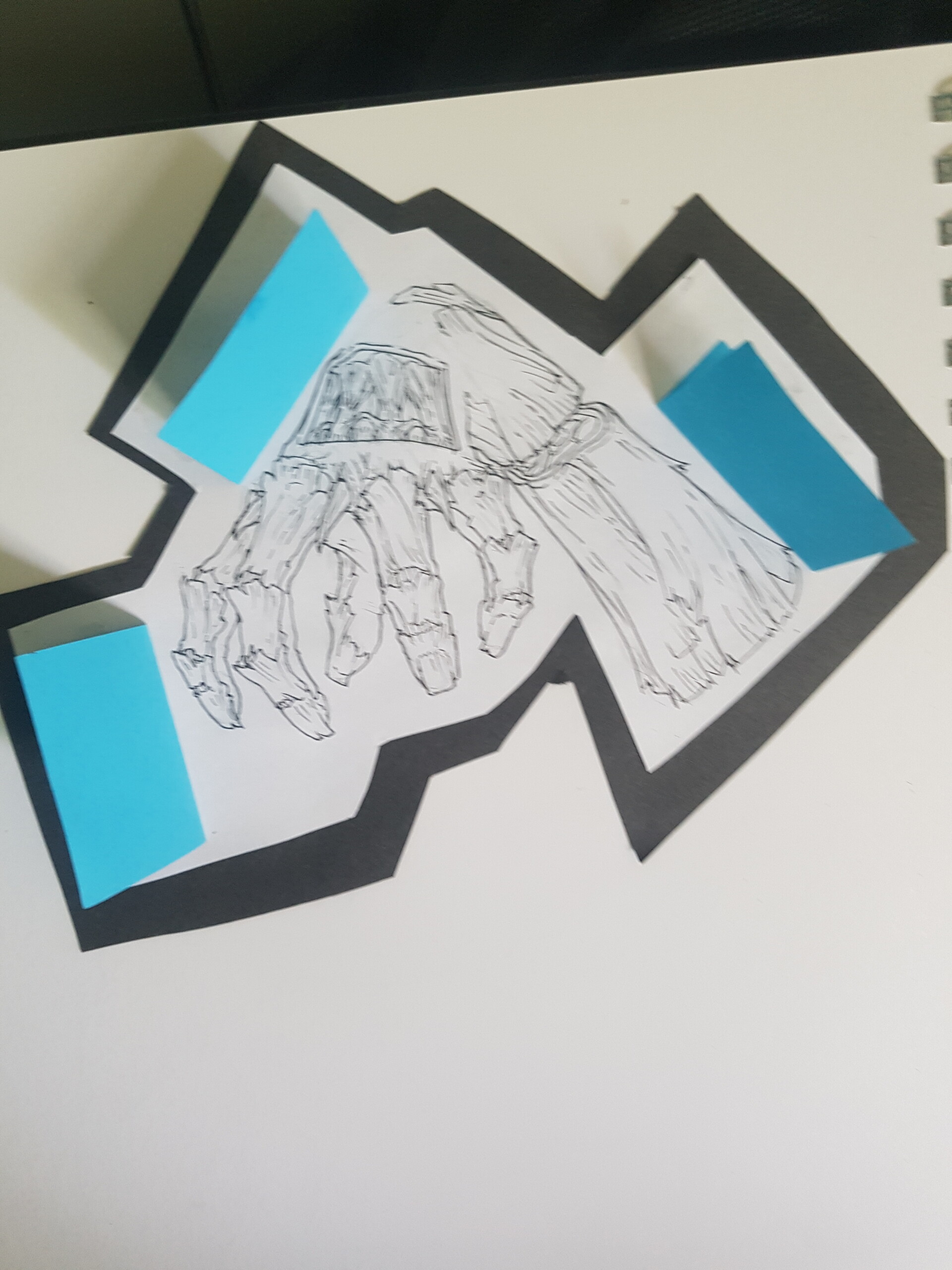 ArtStation - layered hand