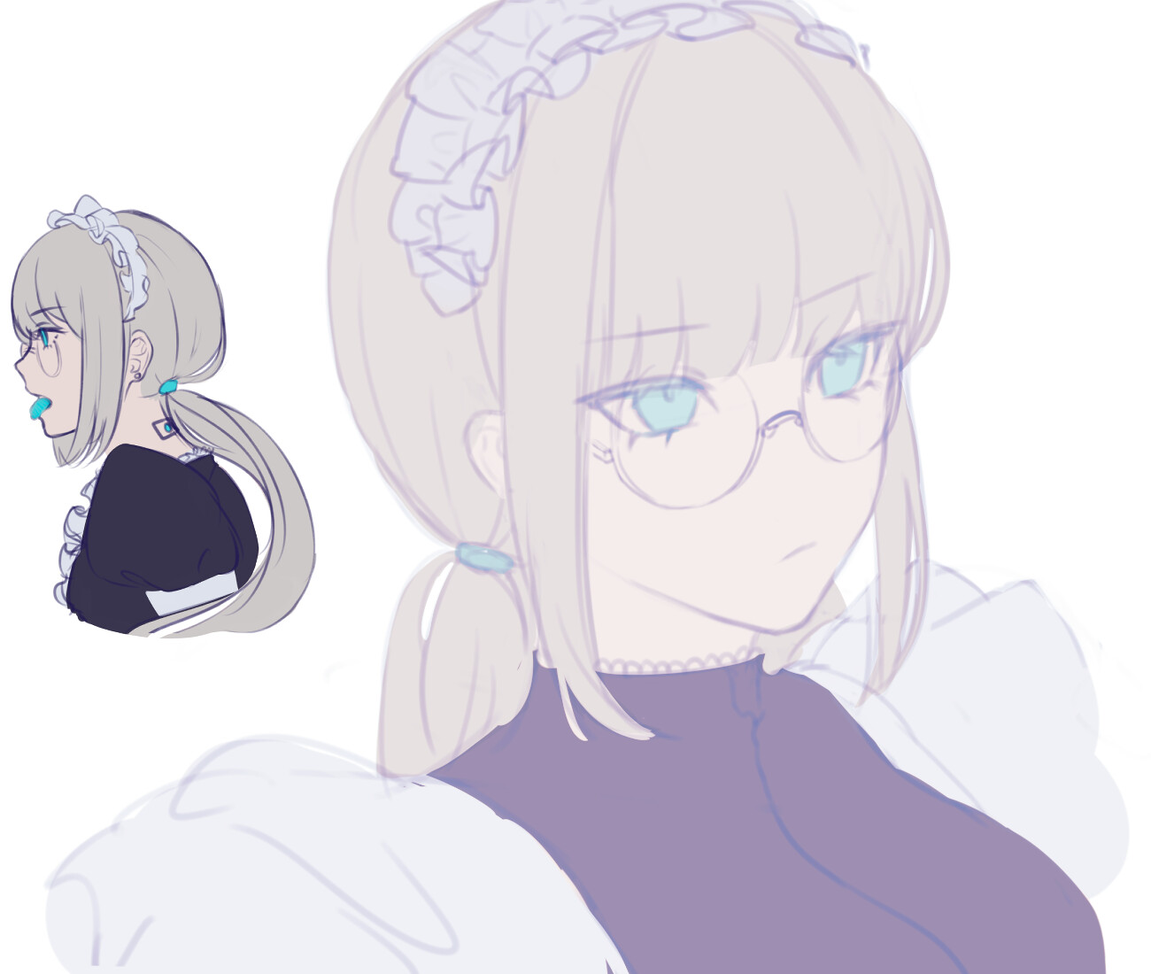 ArtStation - Maid Character Design