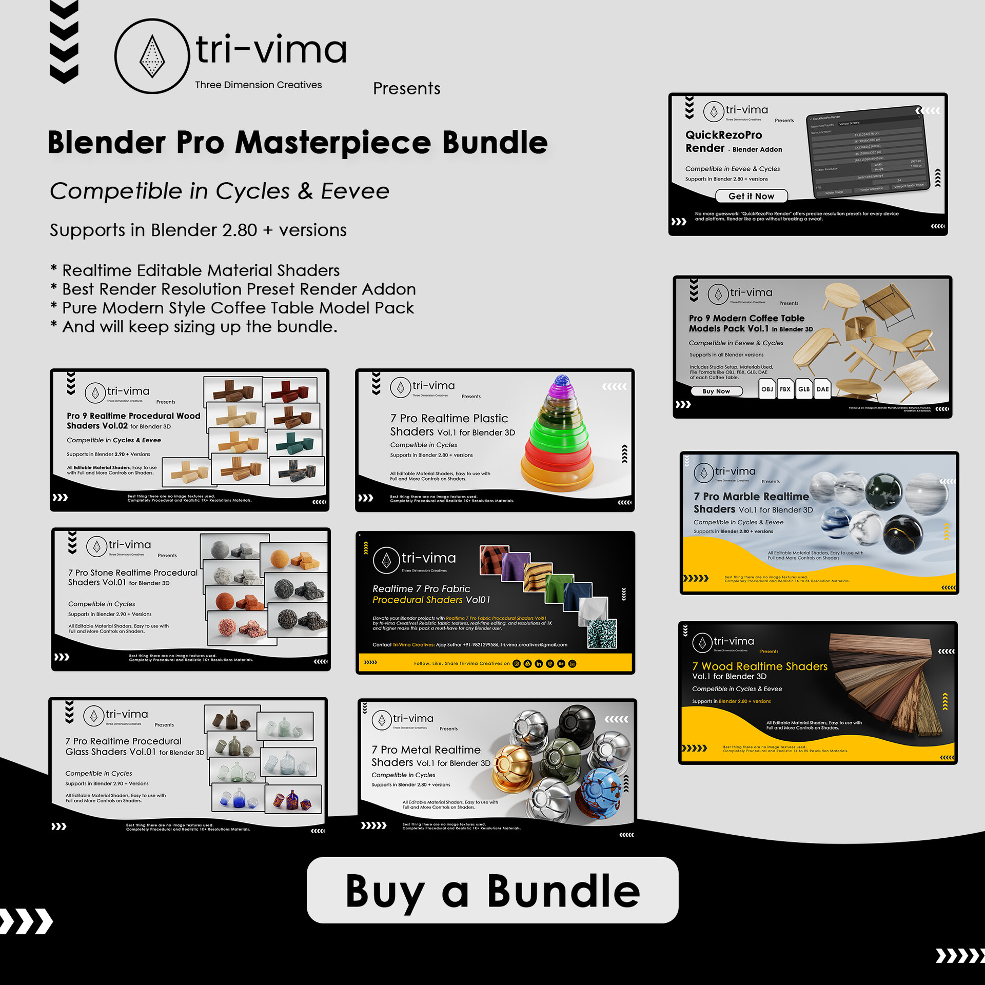 ArtStation - Blender Pro Masterpiece Bundle