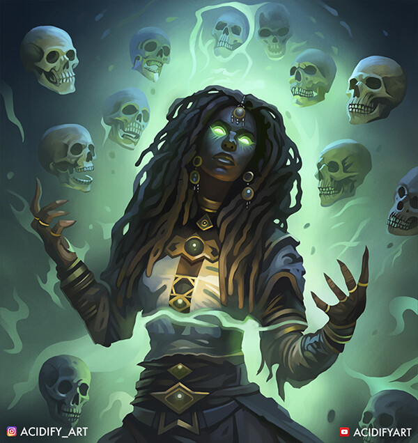 ArtStation - Skulls and Spells: Unearthed Secrets of Witchcraft