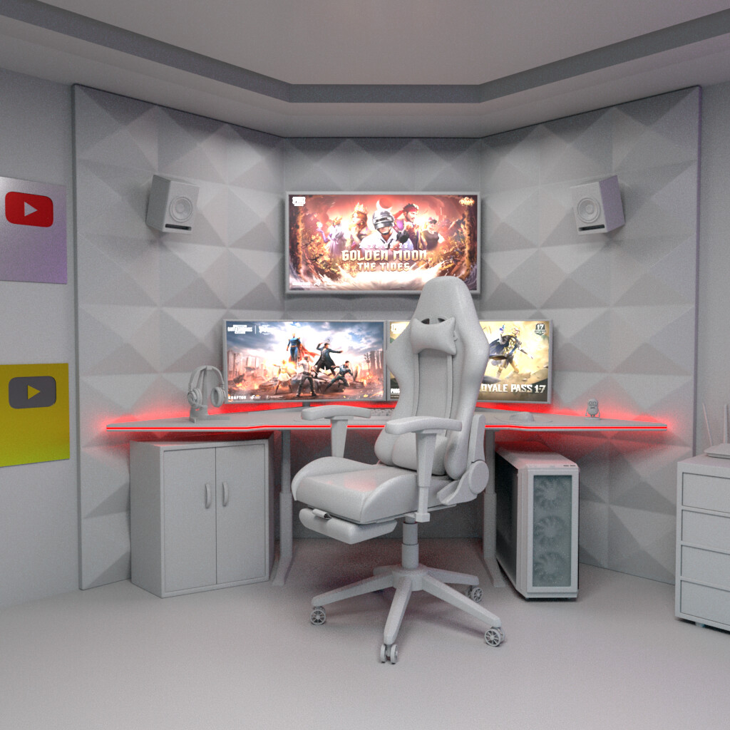 ArtStation - Gaming Room