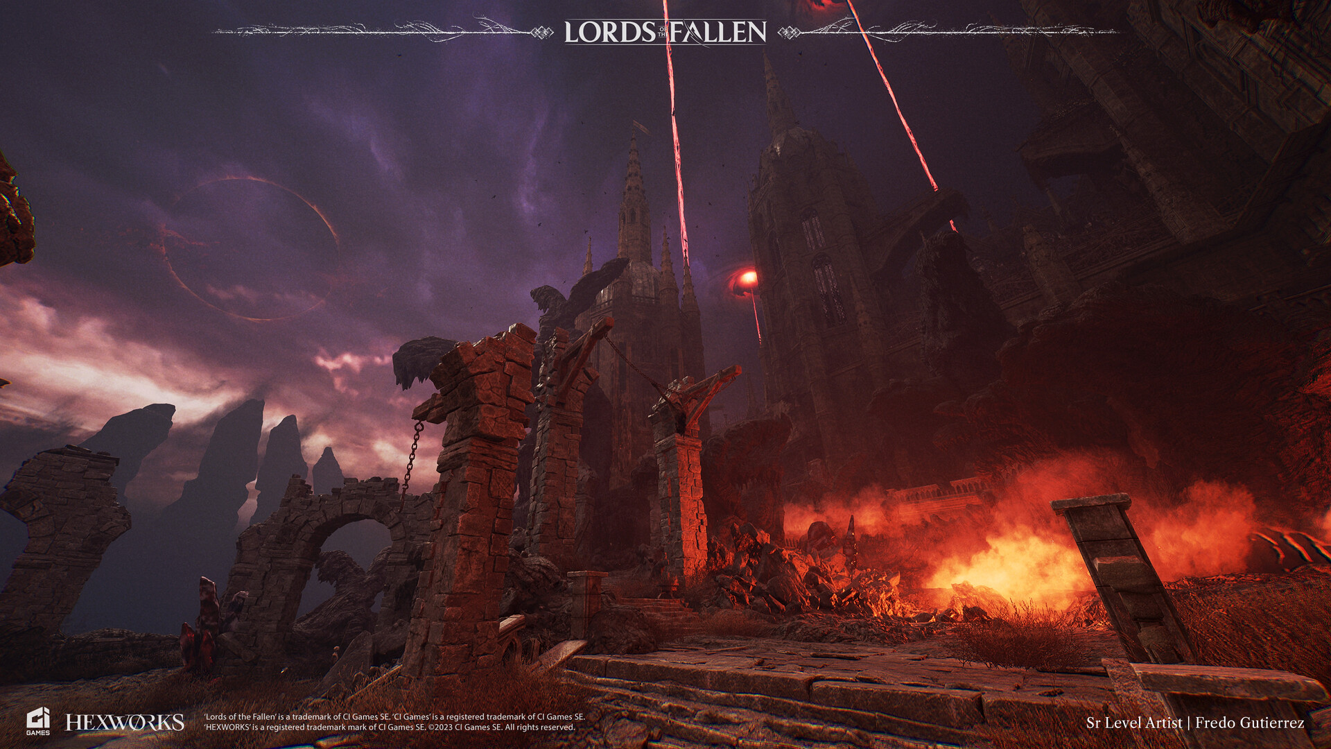 Fredo Gutierrez - Lords Of The Fallen - Castle Main Court