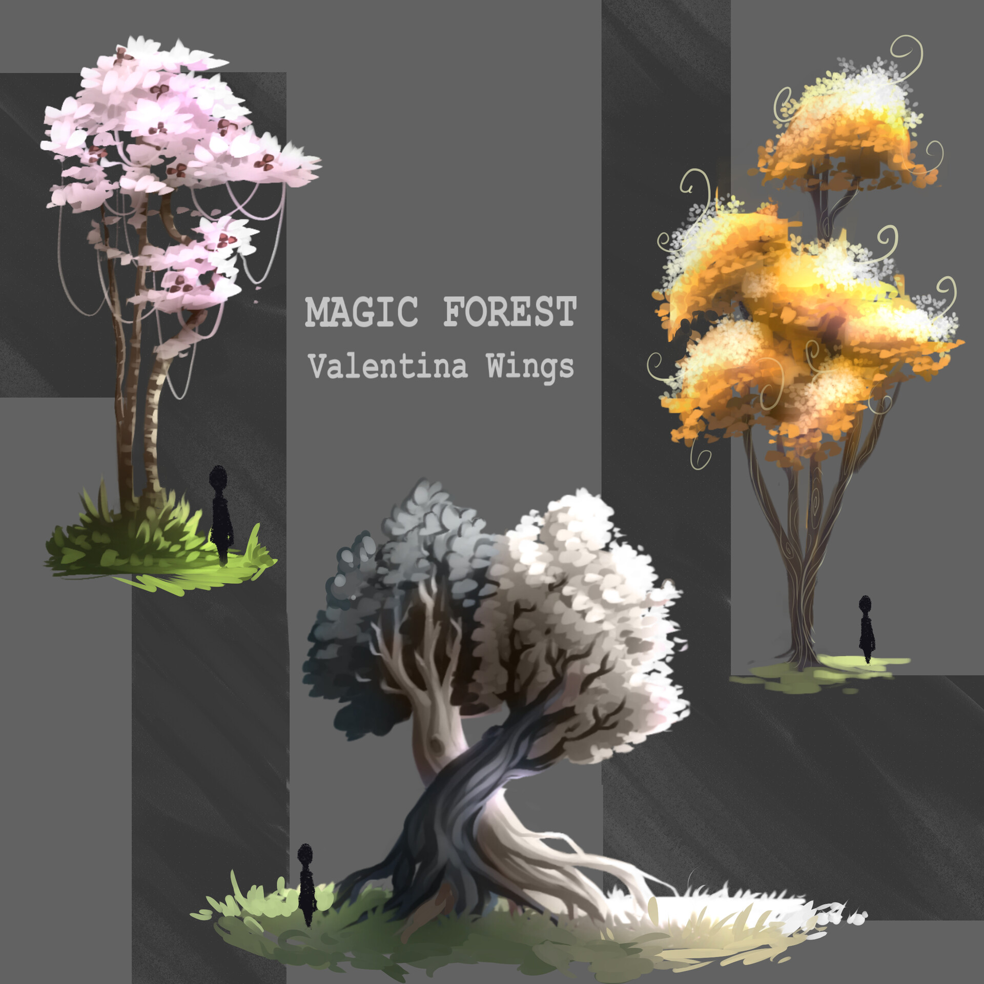 ArtStation - Study of trees