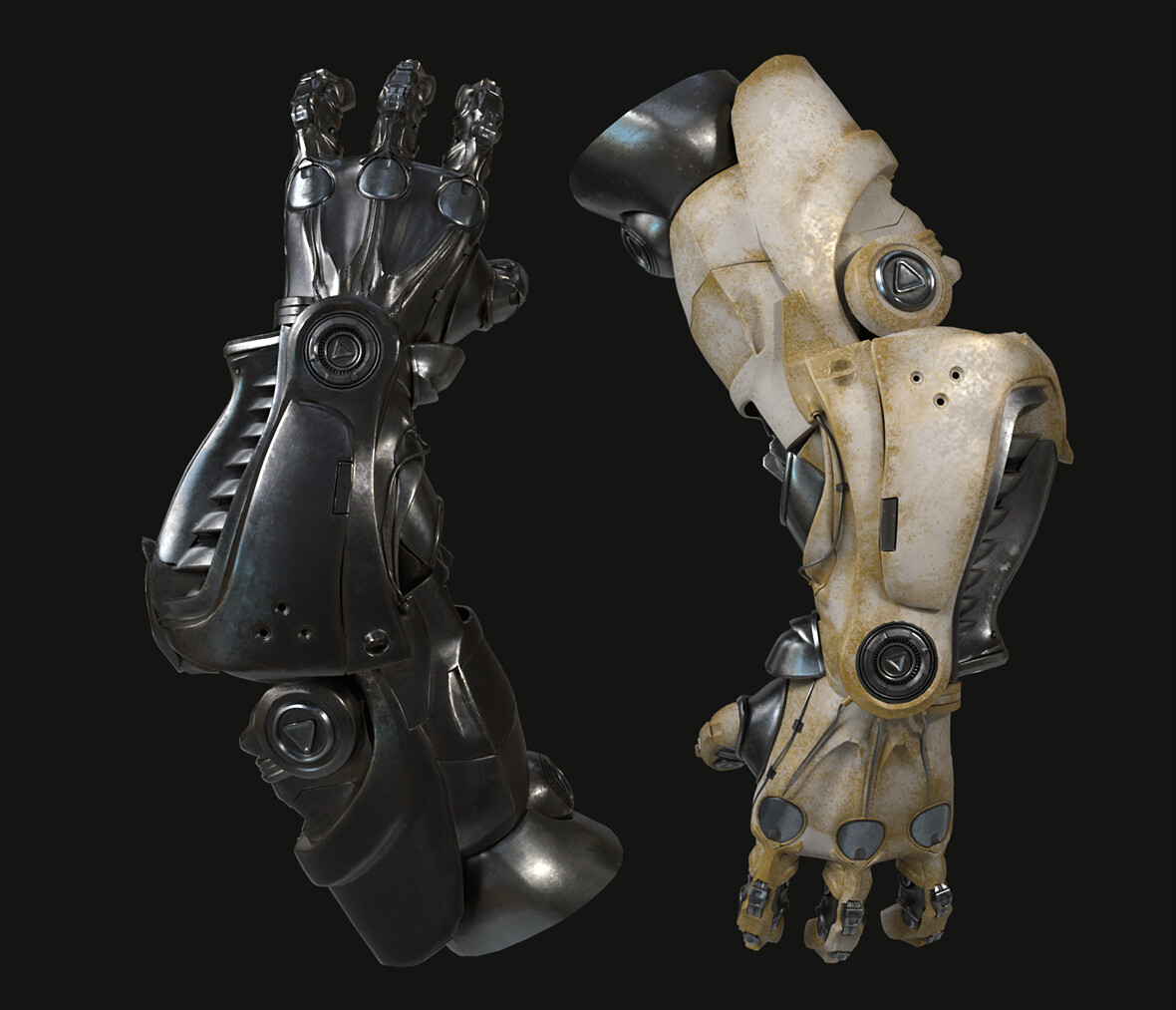 Tod Ryan - Mecha Robot Texturing