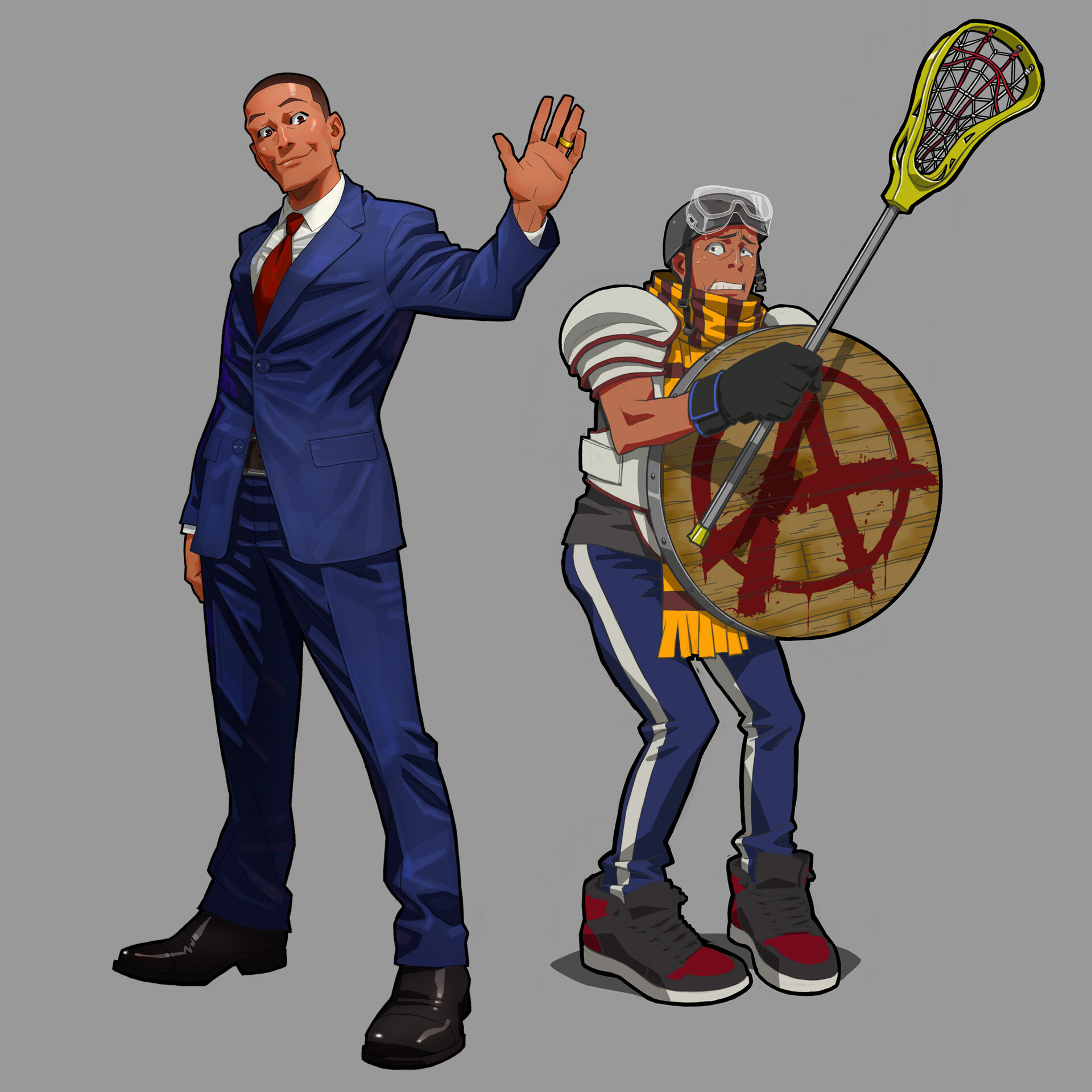 Seung Eun Kim - The Boondocks Reboot arts