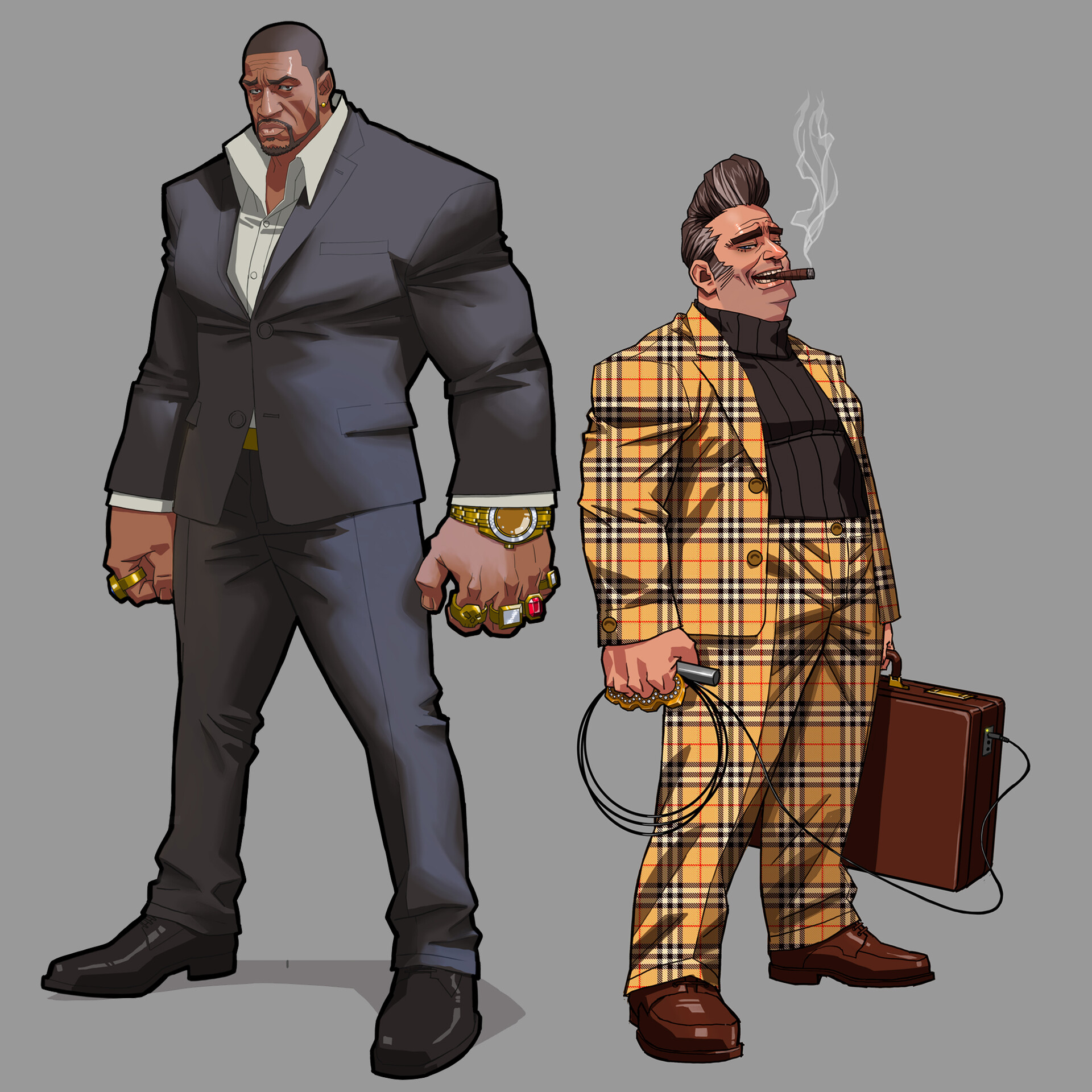 Seung Eun Kim - The Boondocks Reboot arts