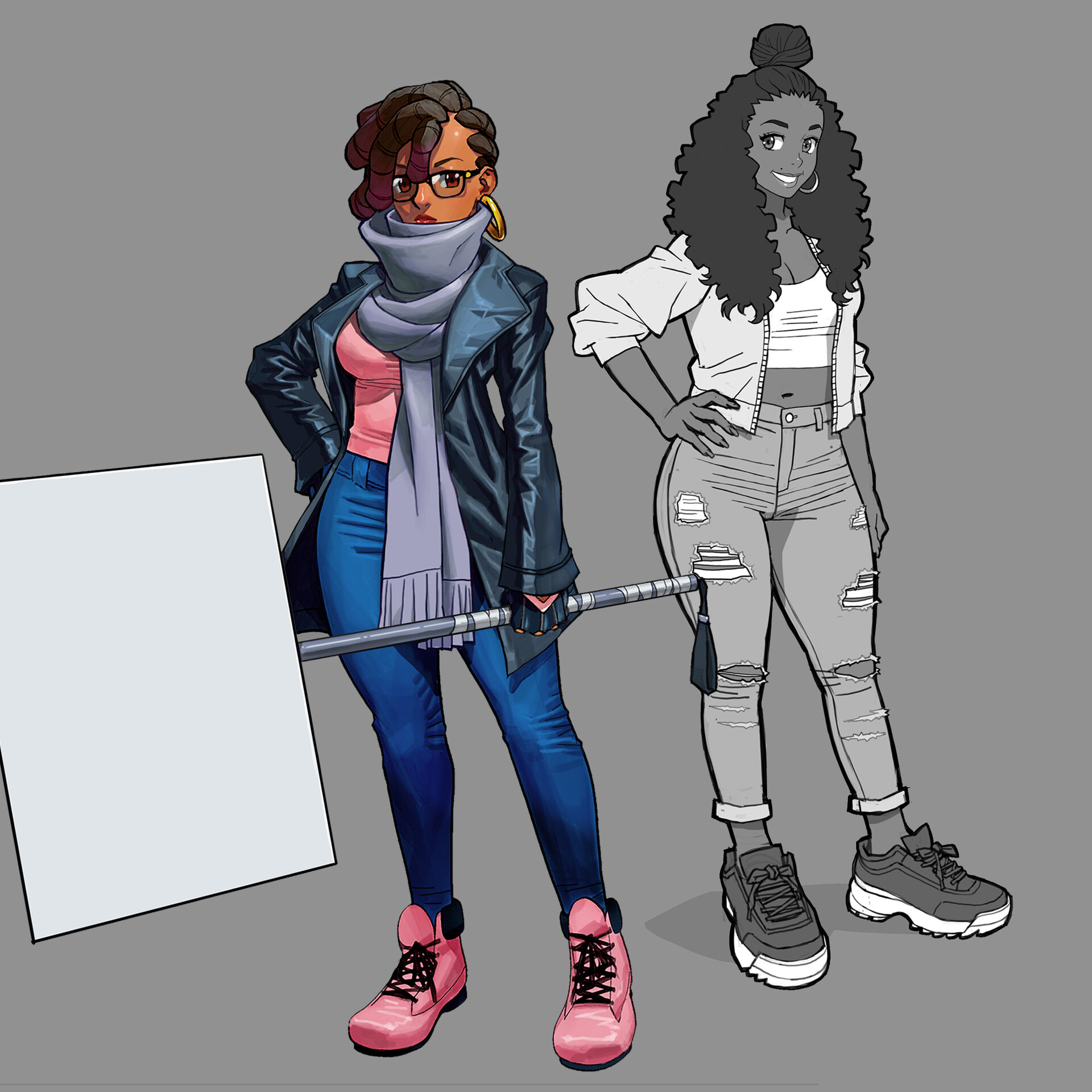 Seung Eun Kim - The Boondocks Reboot arts