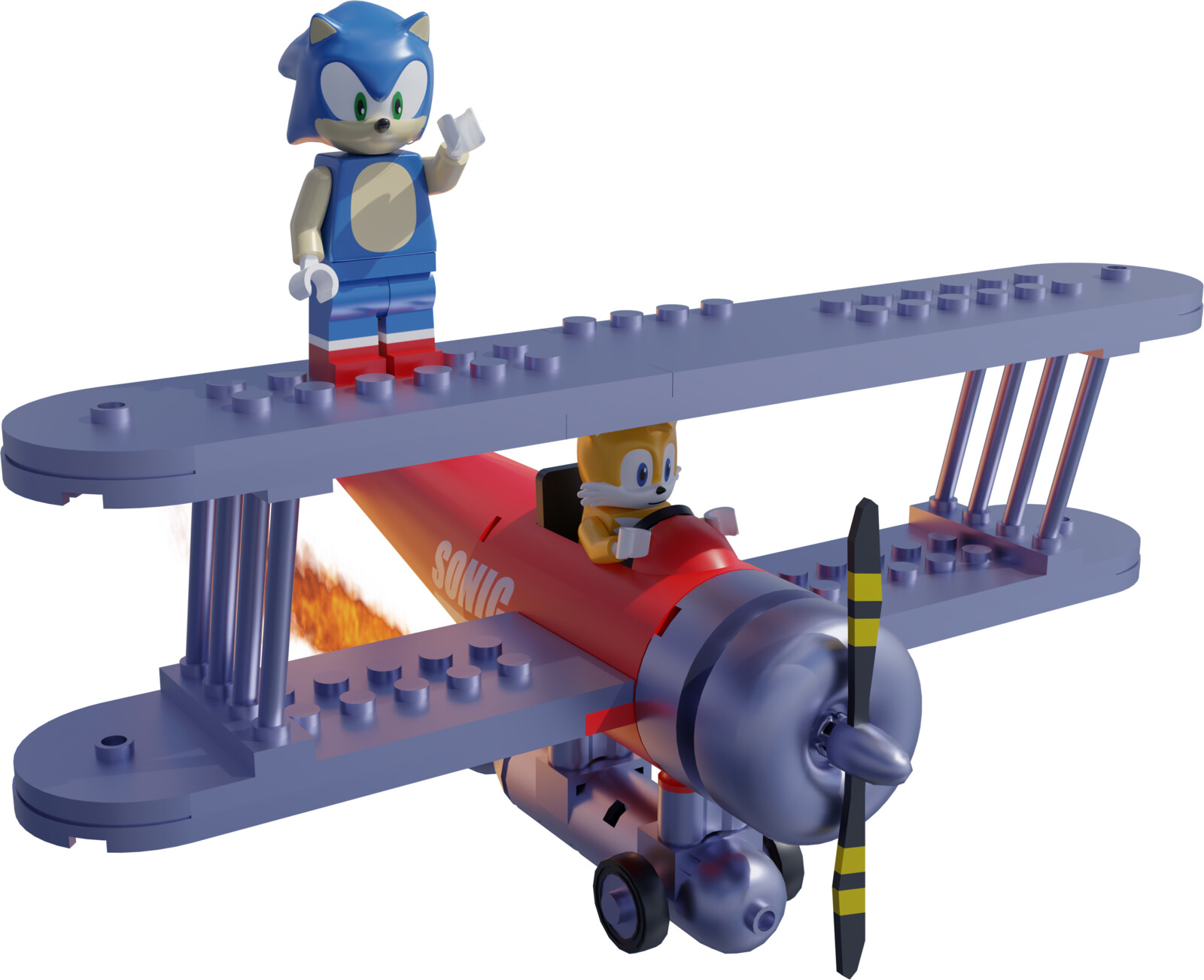 Malemort Model Maker - [Old] Lego sonic minifigures
