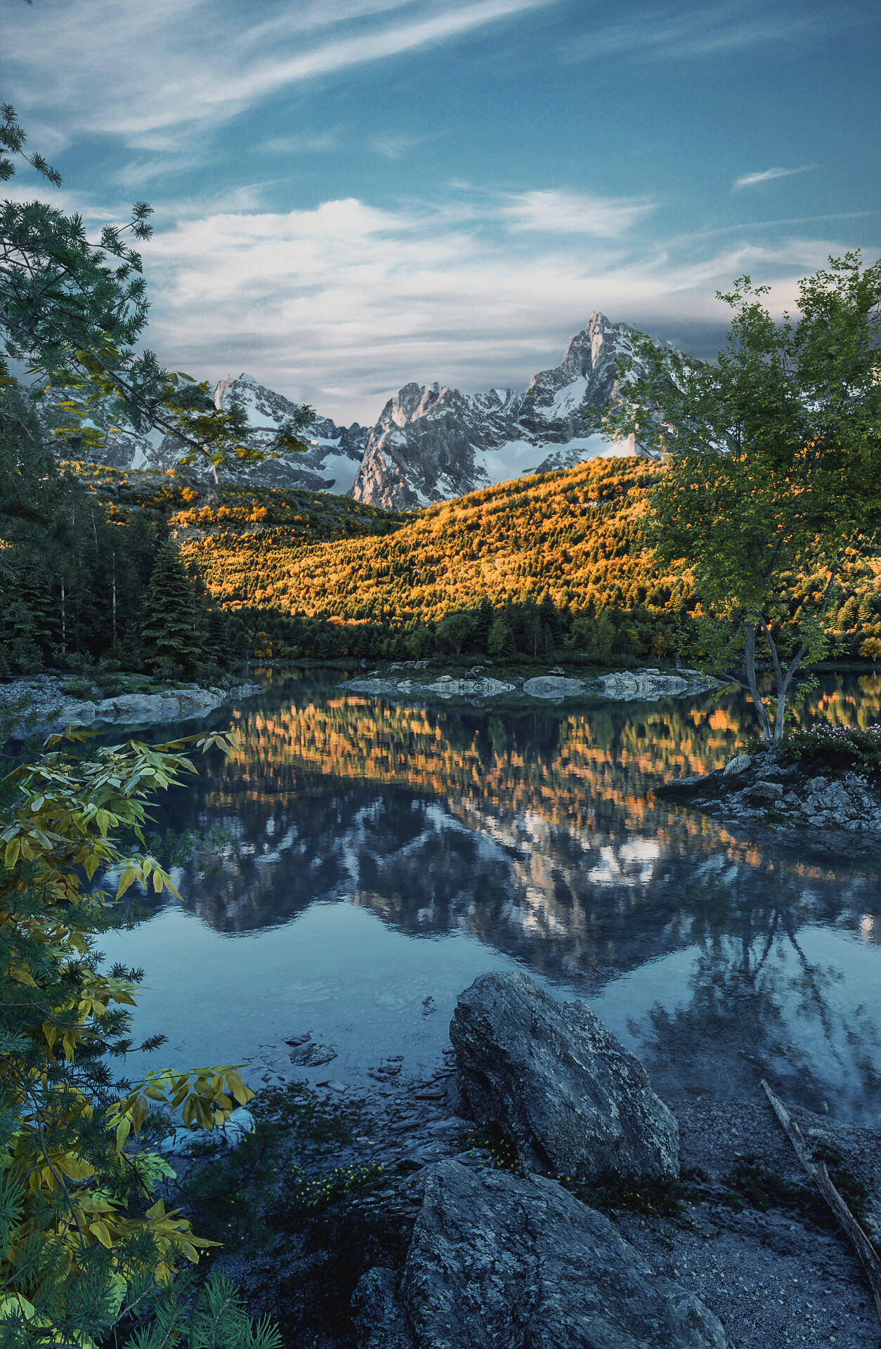 ArtStation - Spring Lake