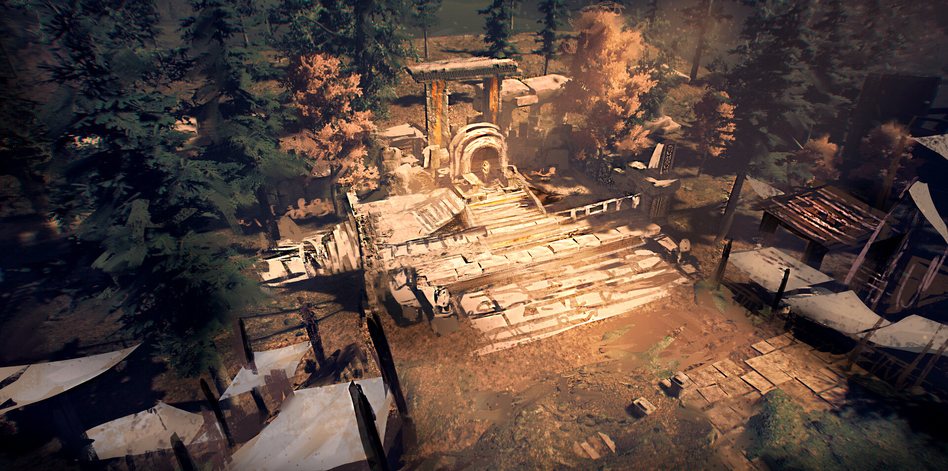 ArtStation - The Fortress- video game concept art